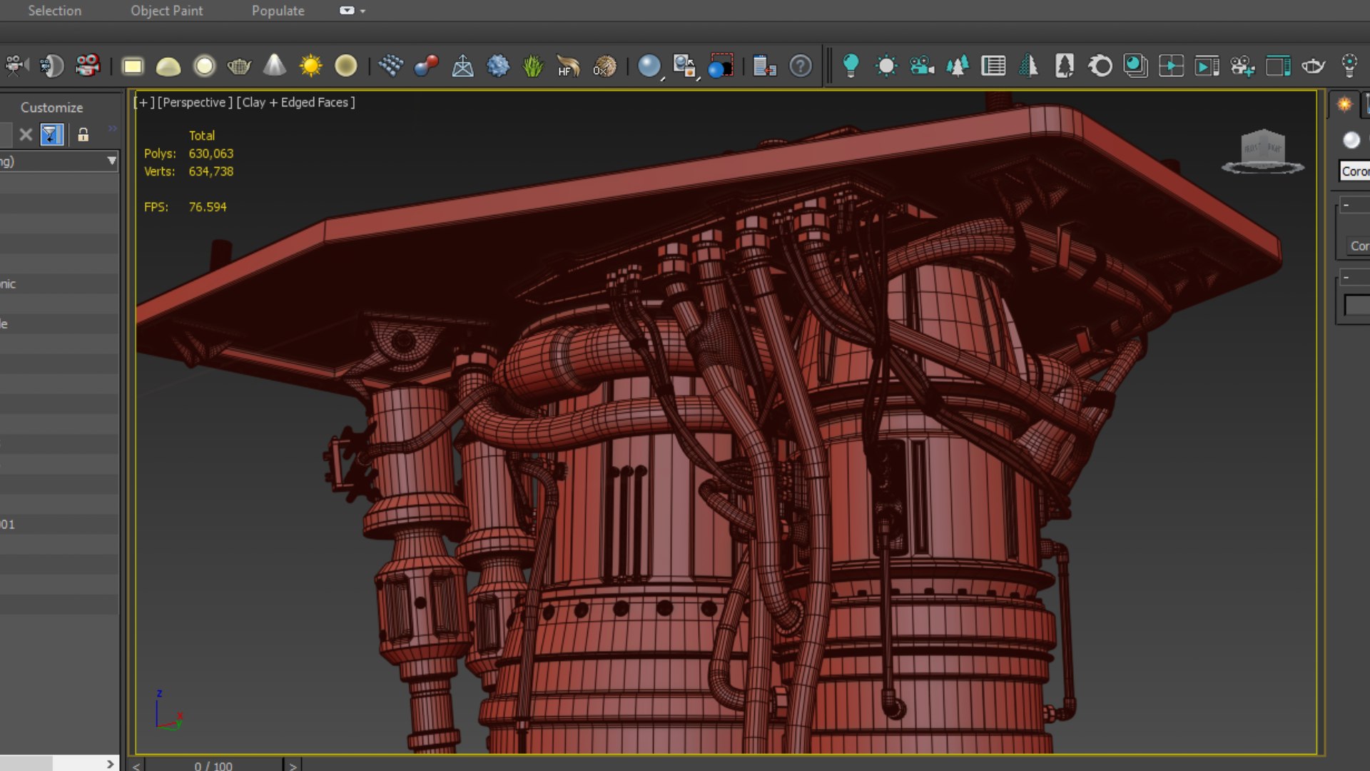 SpaceX Rocket Engine Model - TurboSquid 2361029