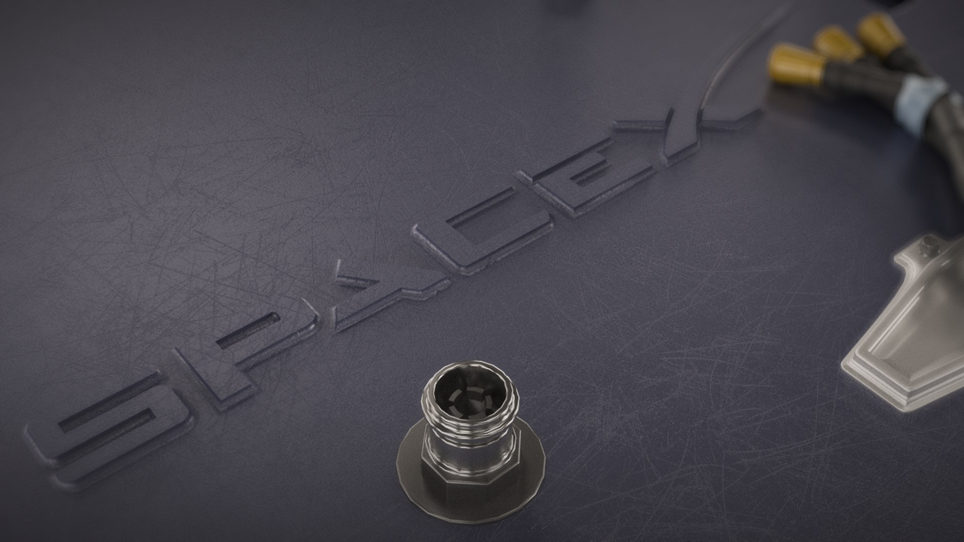 SpaceX Rocket Engine Model - TurboSquid 2361029