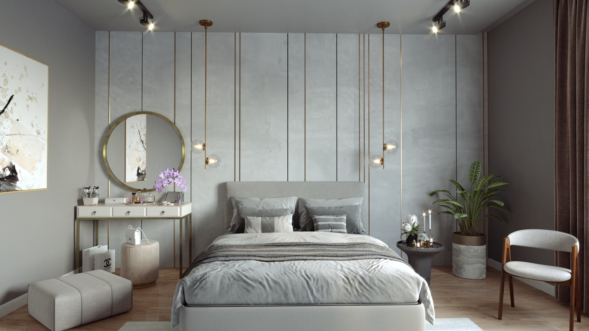 Interior Bedroom 02 Model - TurboSquid 1947014