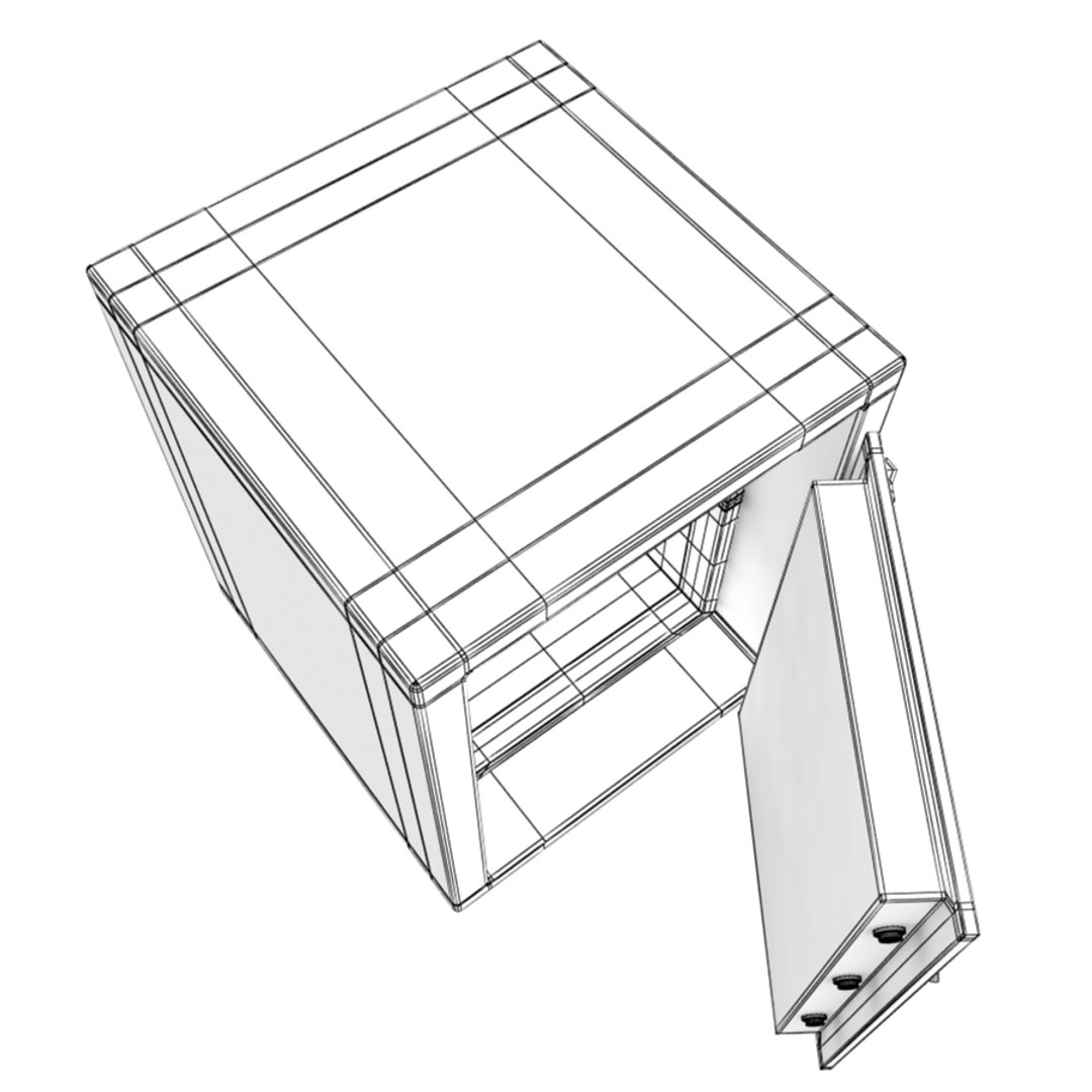 3d model safe box 1