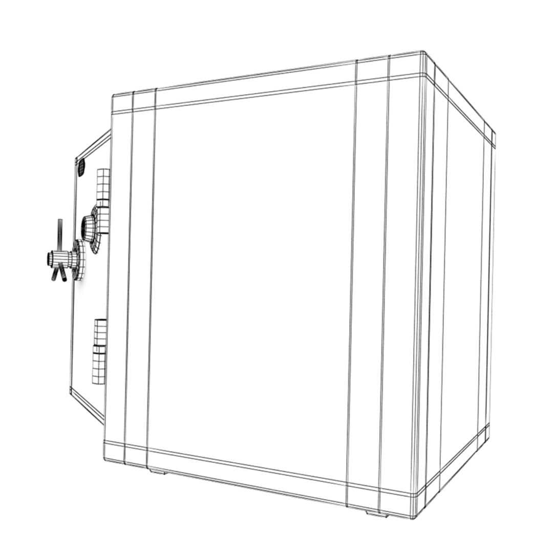 3d model safe box 1