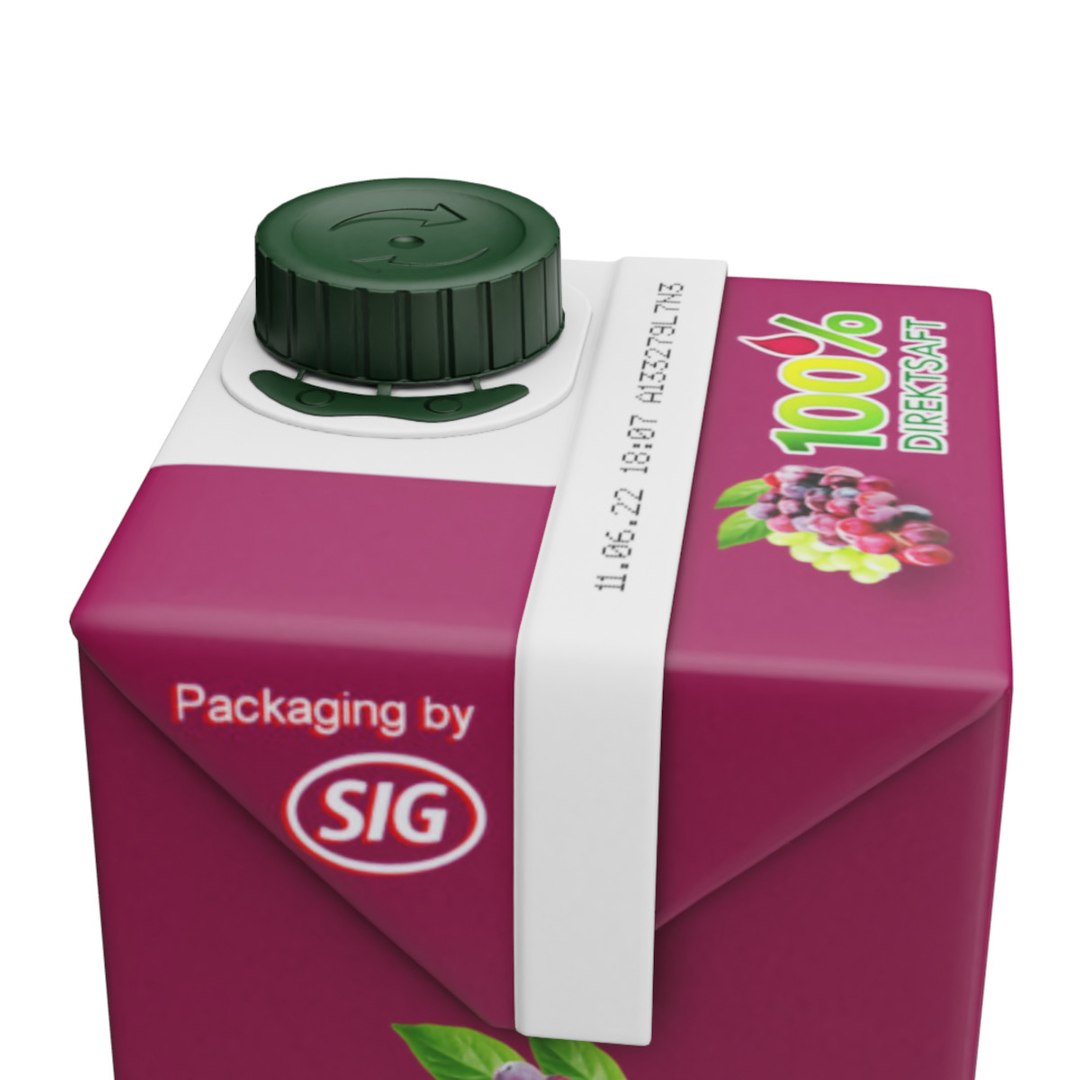 3D Model Juice Box - TurboSquid 1895130