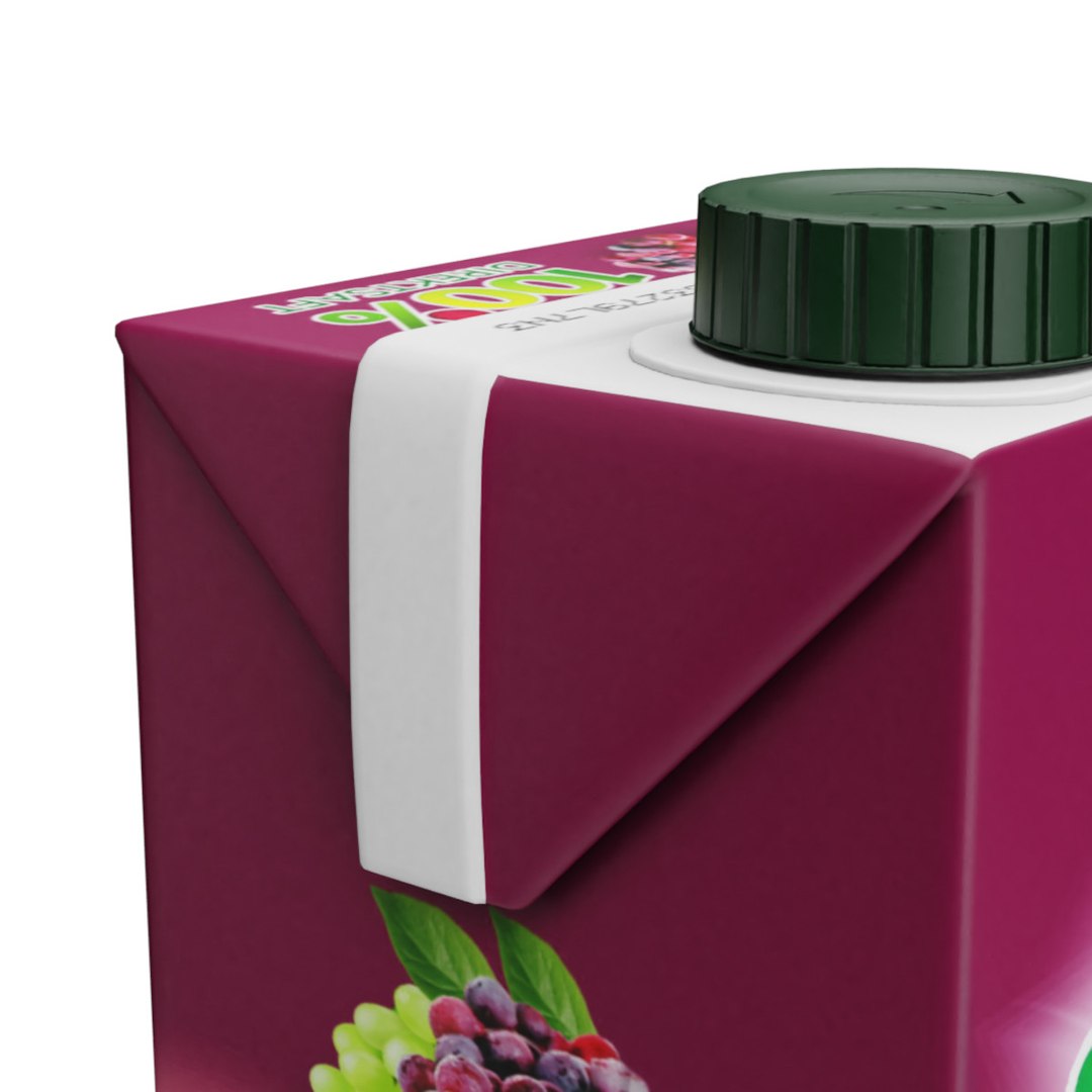 3D Model Juice Box - TurboSquid 1895130