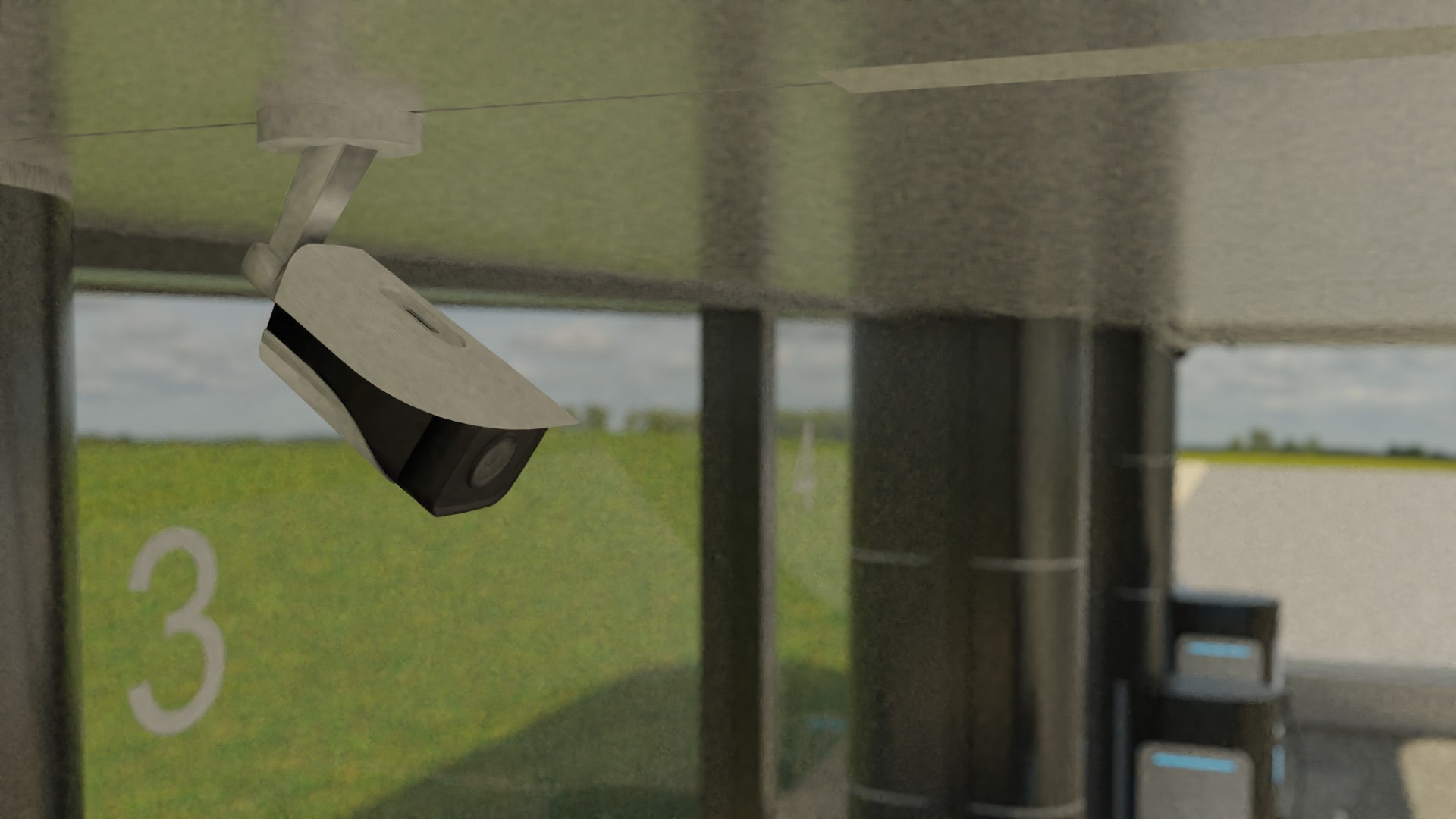 Electric Vehicle Charging Station 3D Model - TurboSquid 1873307