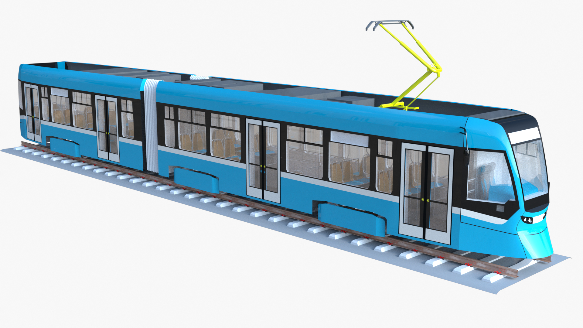 3D tram historical - TurboSquid 1680506
