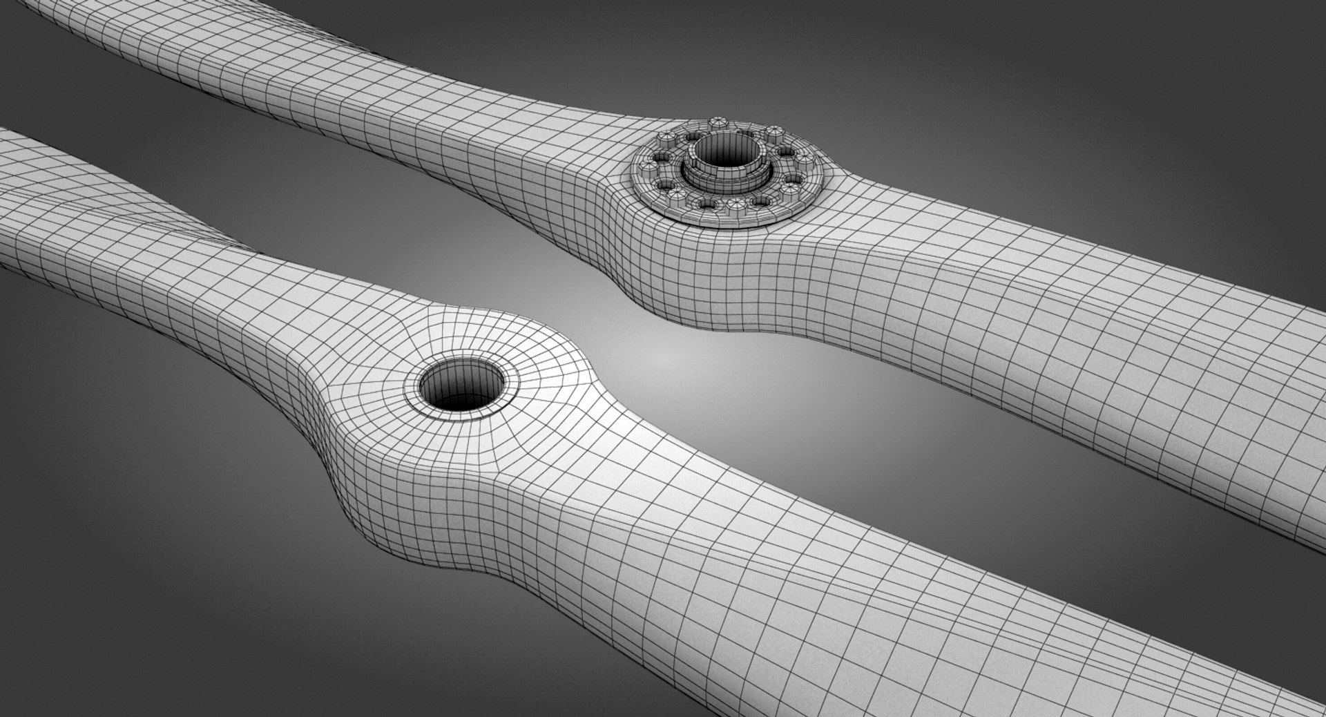 Wooden Propeller 3D Model - TurboSquid 1358787