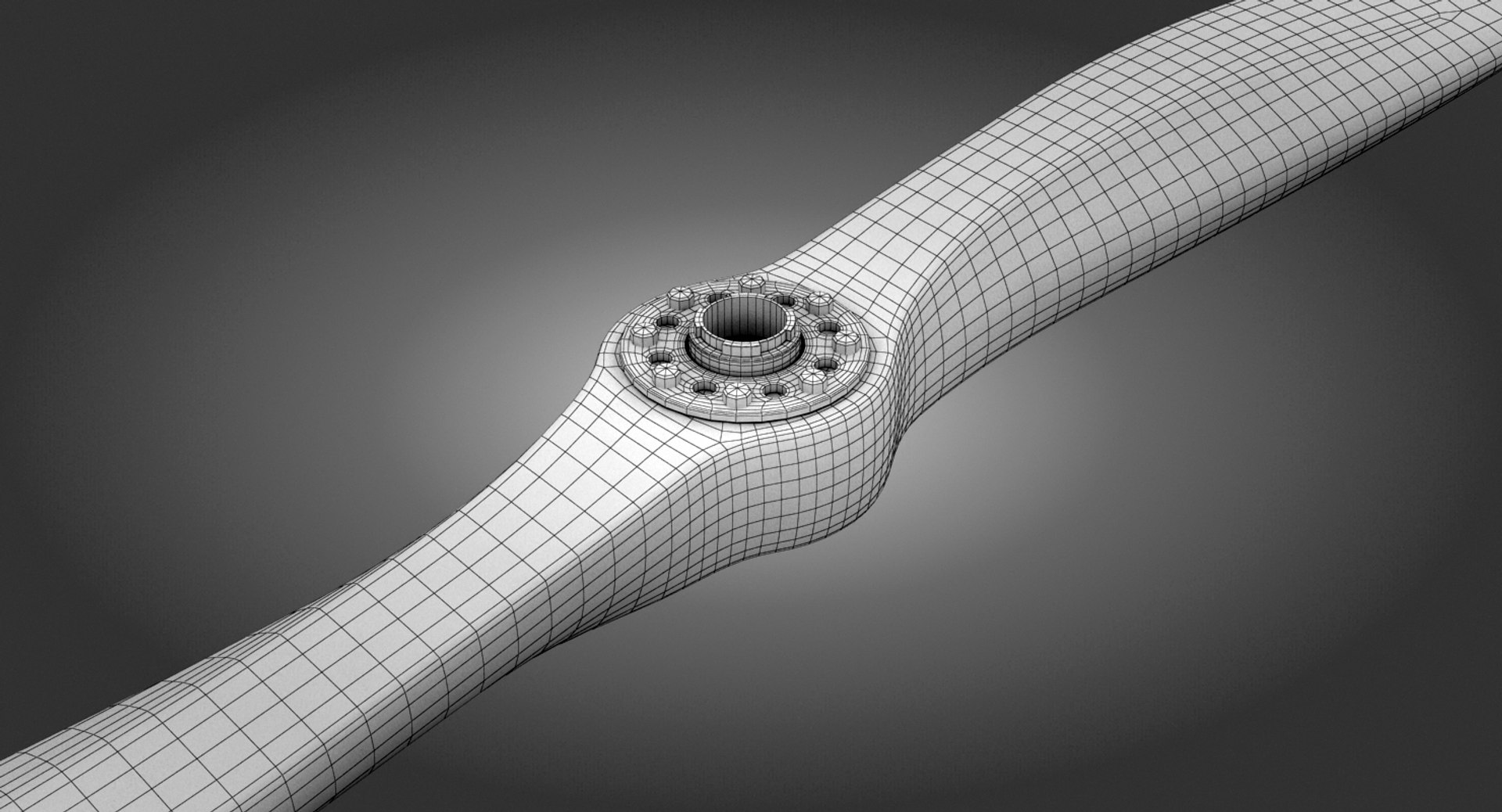 Wooden Propeller 3D Model - TurboSquid 1358787