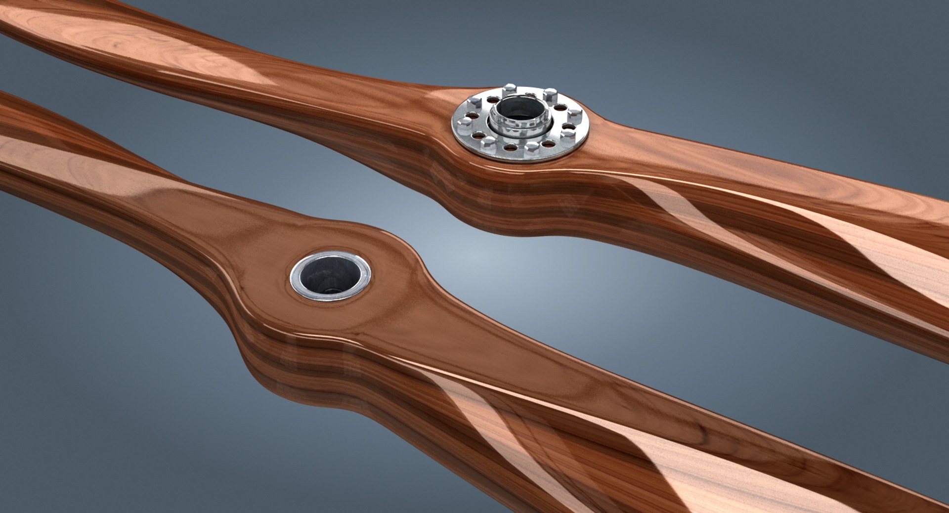 Wooden Propeller 3D Model - TurboSquid 1358787