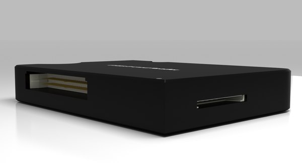 card reader 3d max
