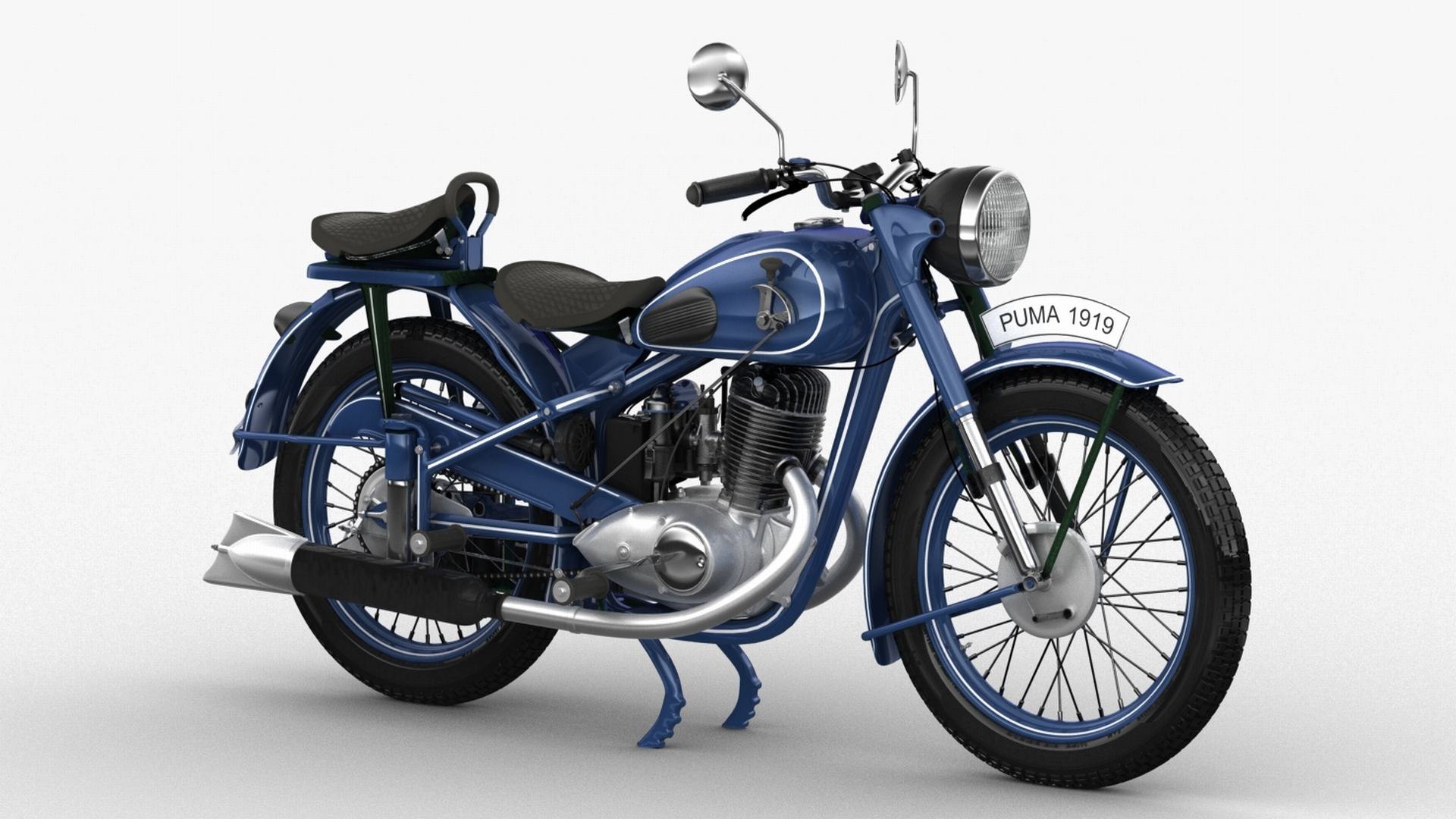 摩托车 IZH 493D模型 - TurboSquid 1593145