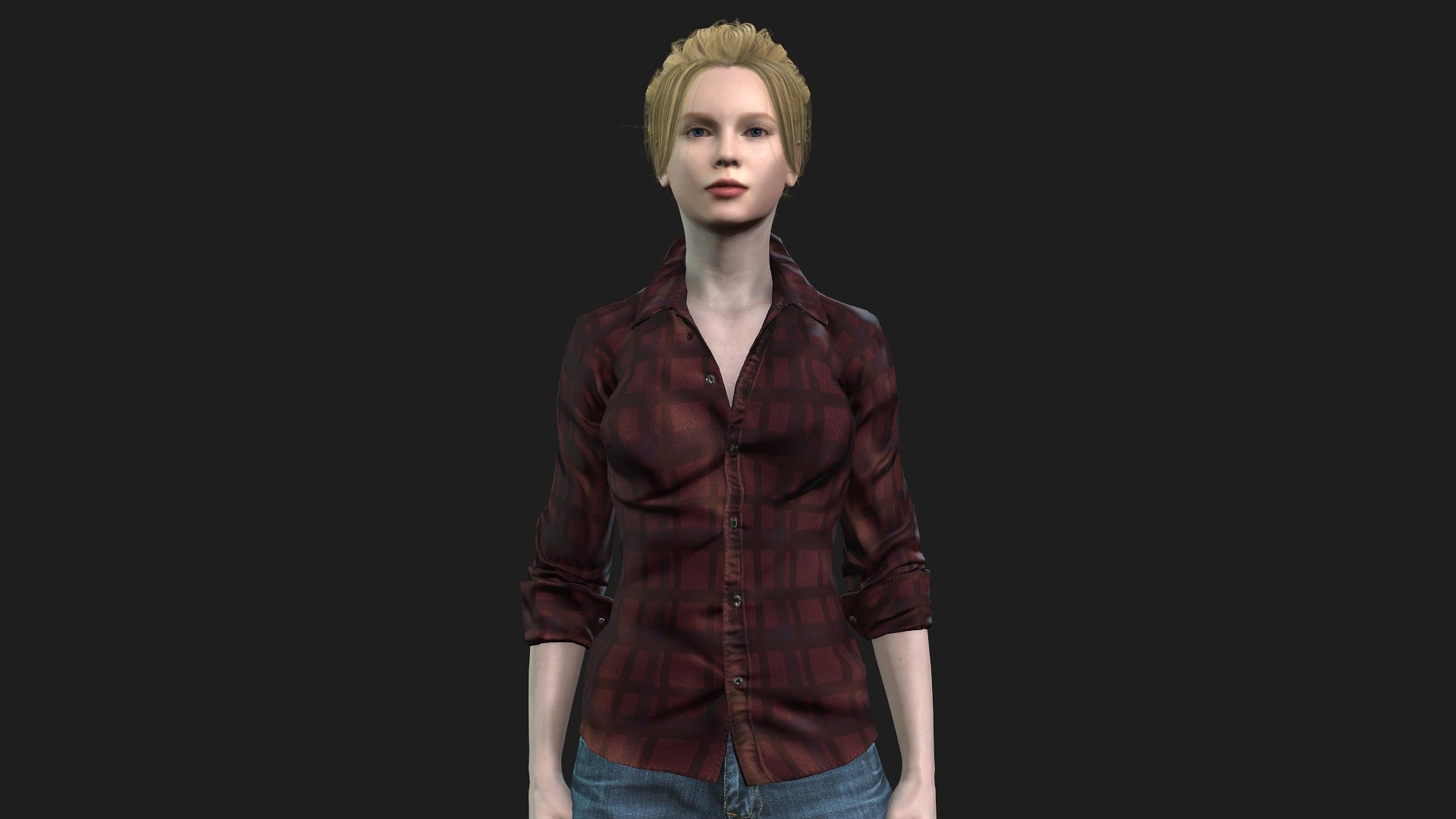 3D Detailed Female Character 3D Model Model - TurboSquid 2301767