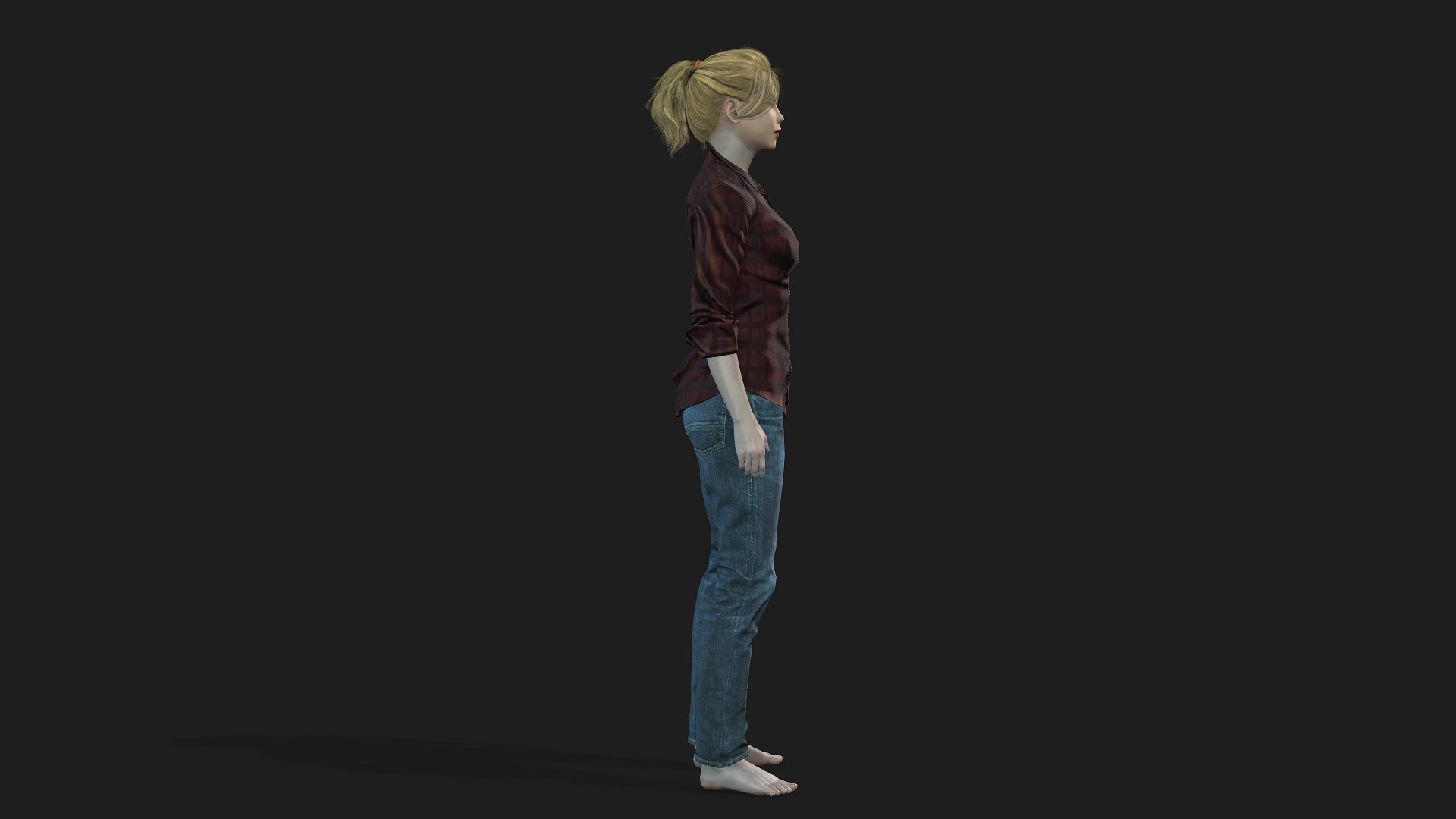 3D Detailed Female Character 3D Model Model - TurboSquid 2301767