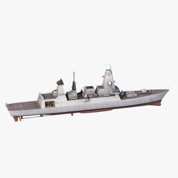 3dsmax type 45 daring class destroyer