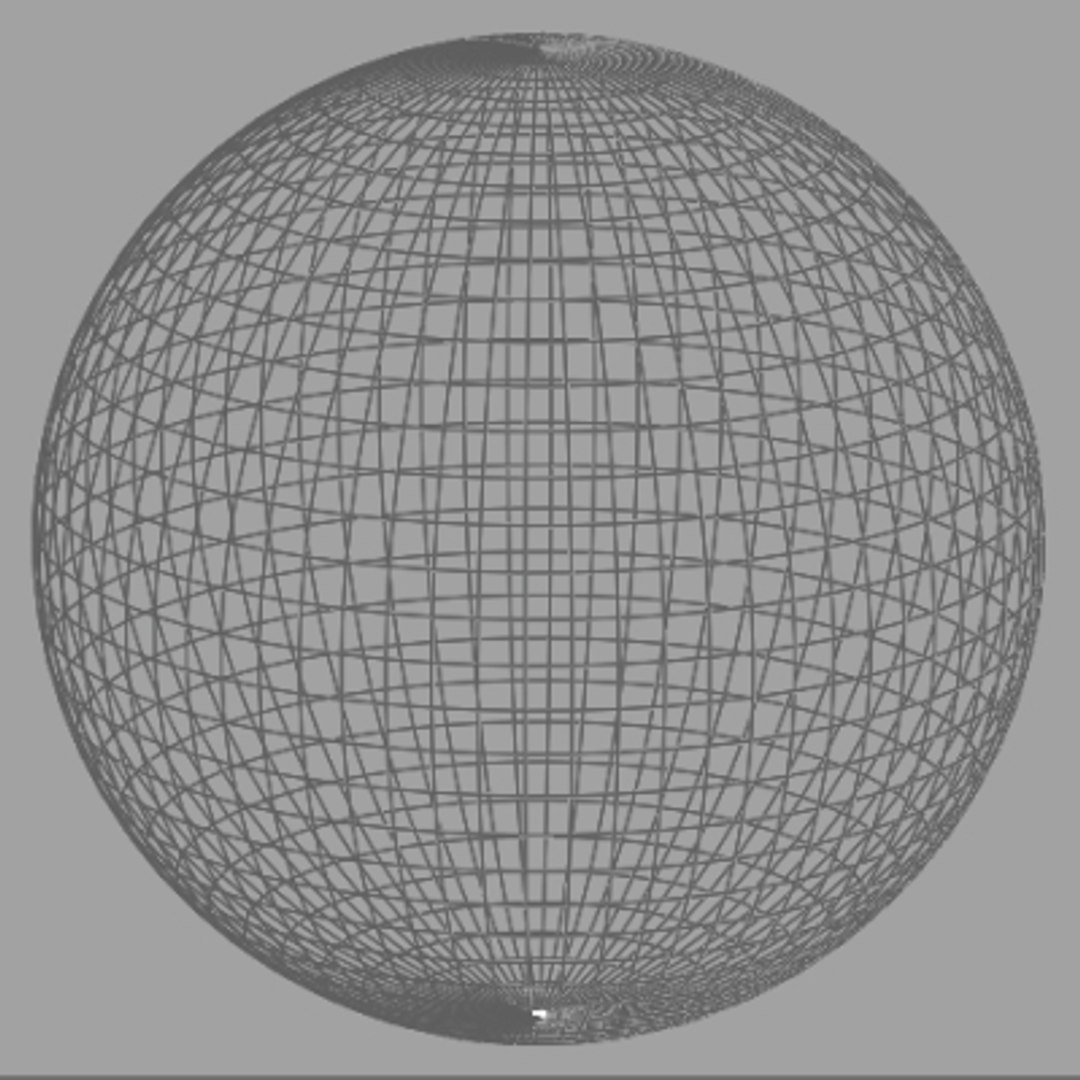 4 Basketballs Polygons 3d Model