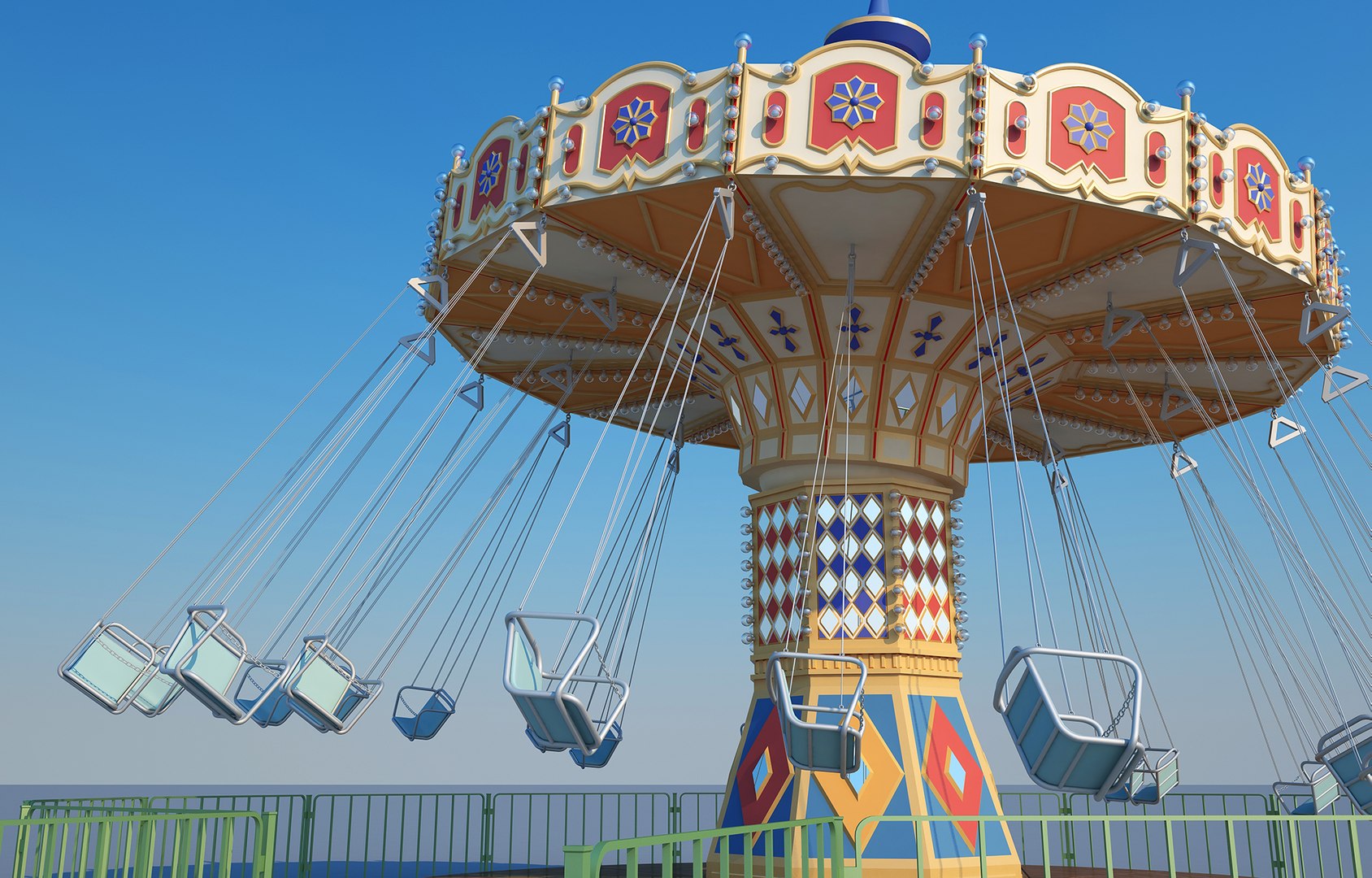3D model funfair - TurboSquid 1551458