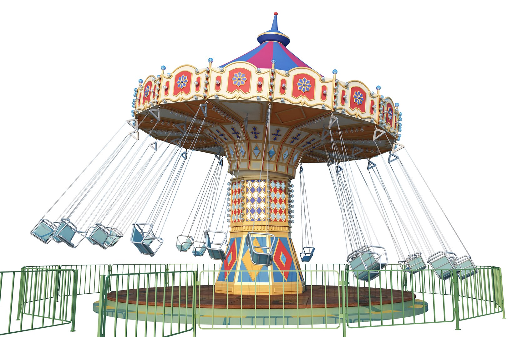 3D model funfair - TurboSquid 1551458