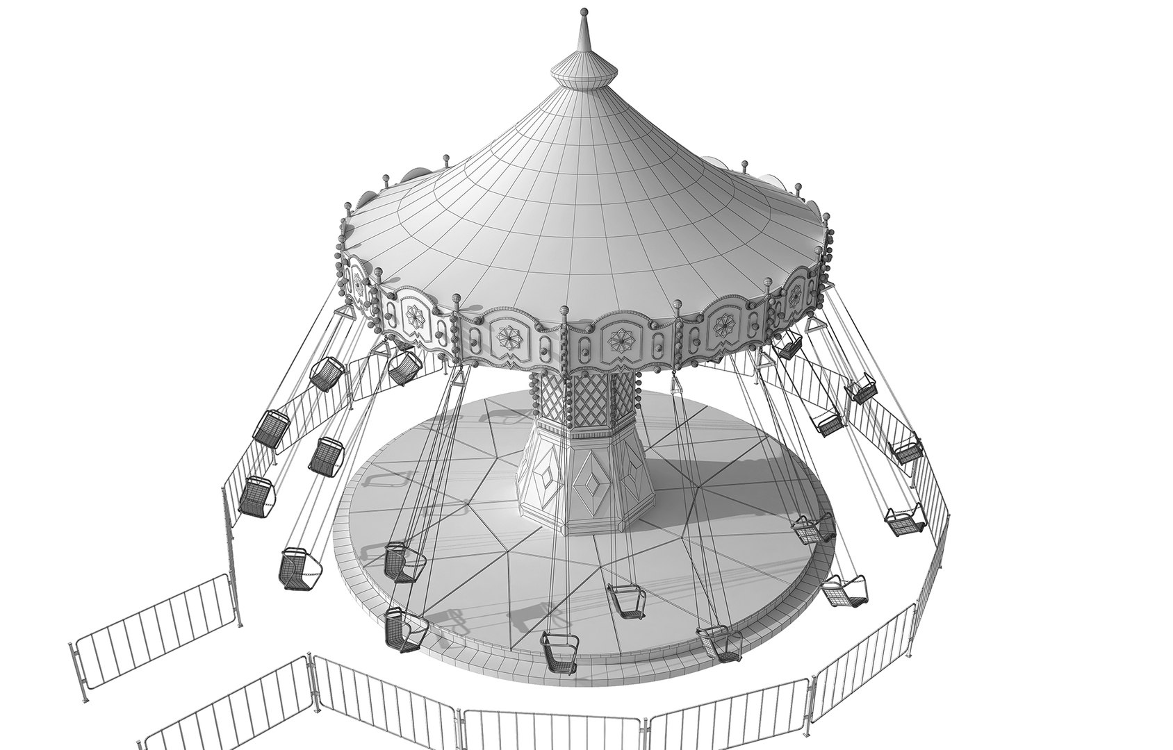 3D model funfair - TurboSquid 1551458