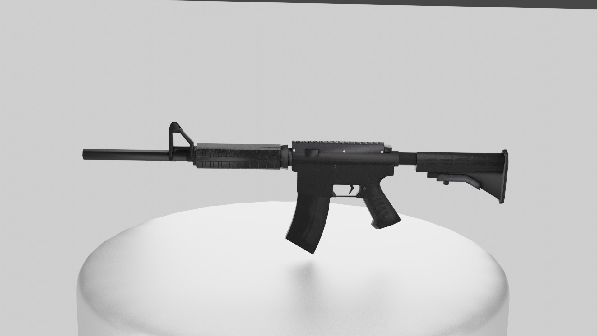 Assault Riffle 3D model - TurboSquid 1762400