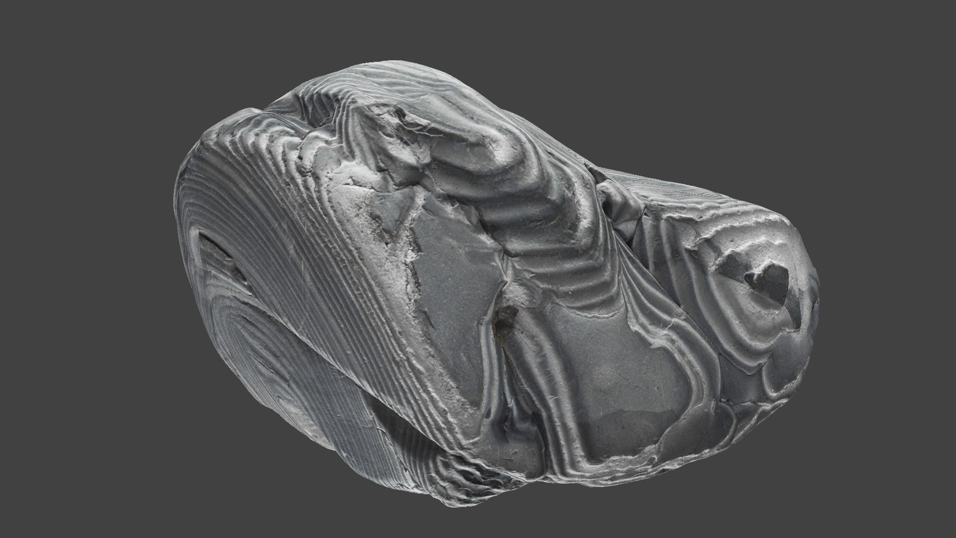 Striped Flint Stone 3D Model - TurboSquid 1908067