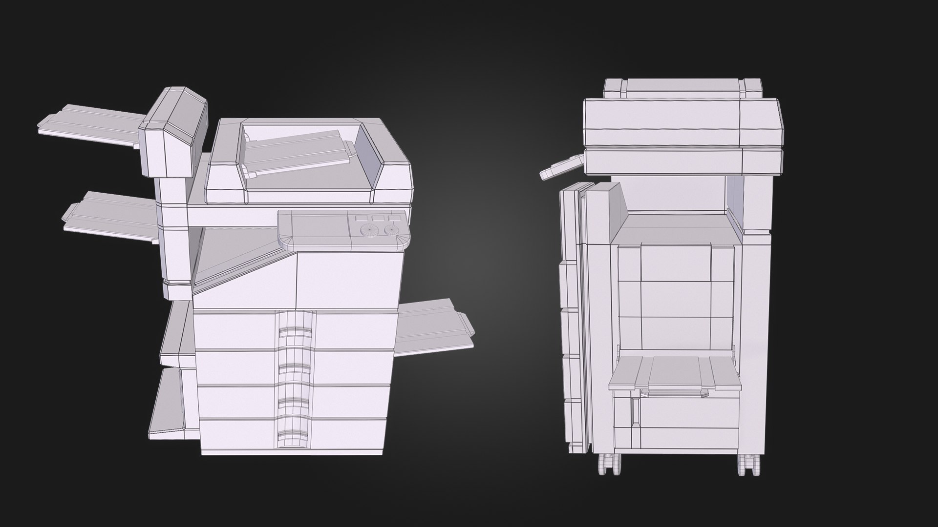 Photocopier Model - TurboSquid 2167517