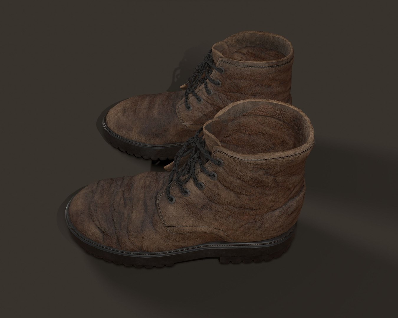 3D Pbr Boots Model - TurboSquid 1595607