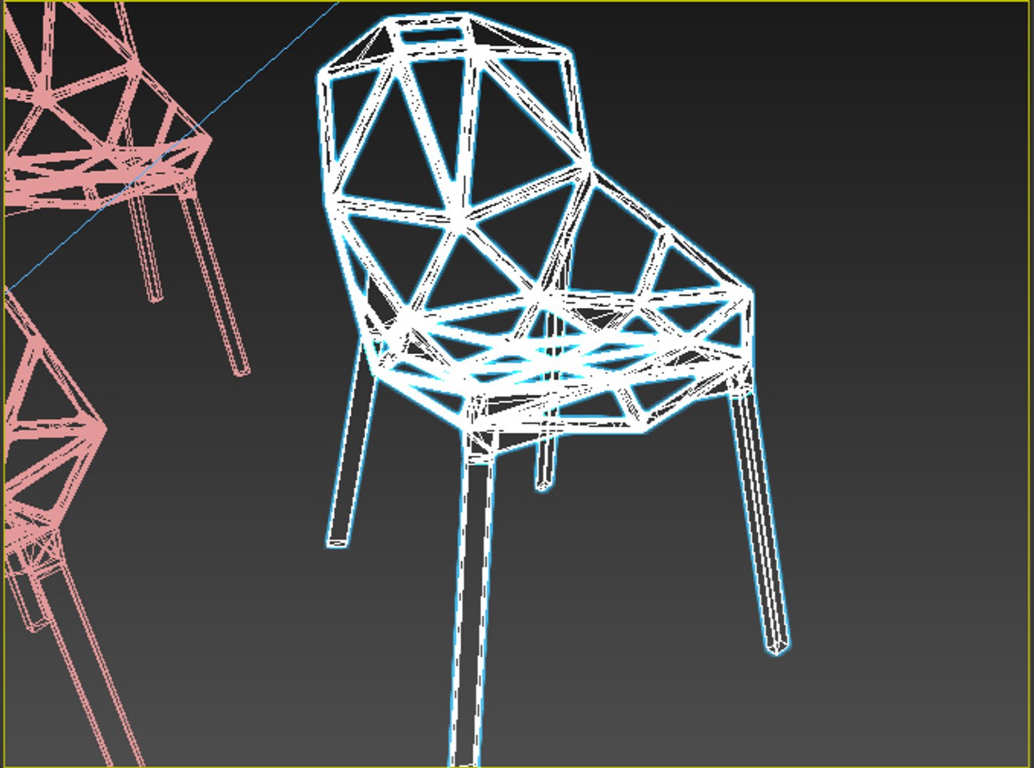 3d Model Of Chair Modern Design