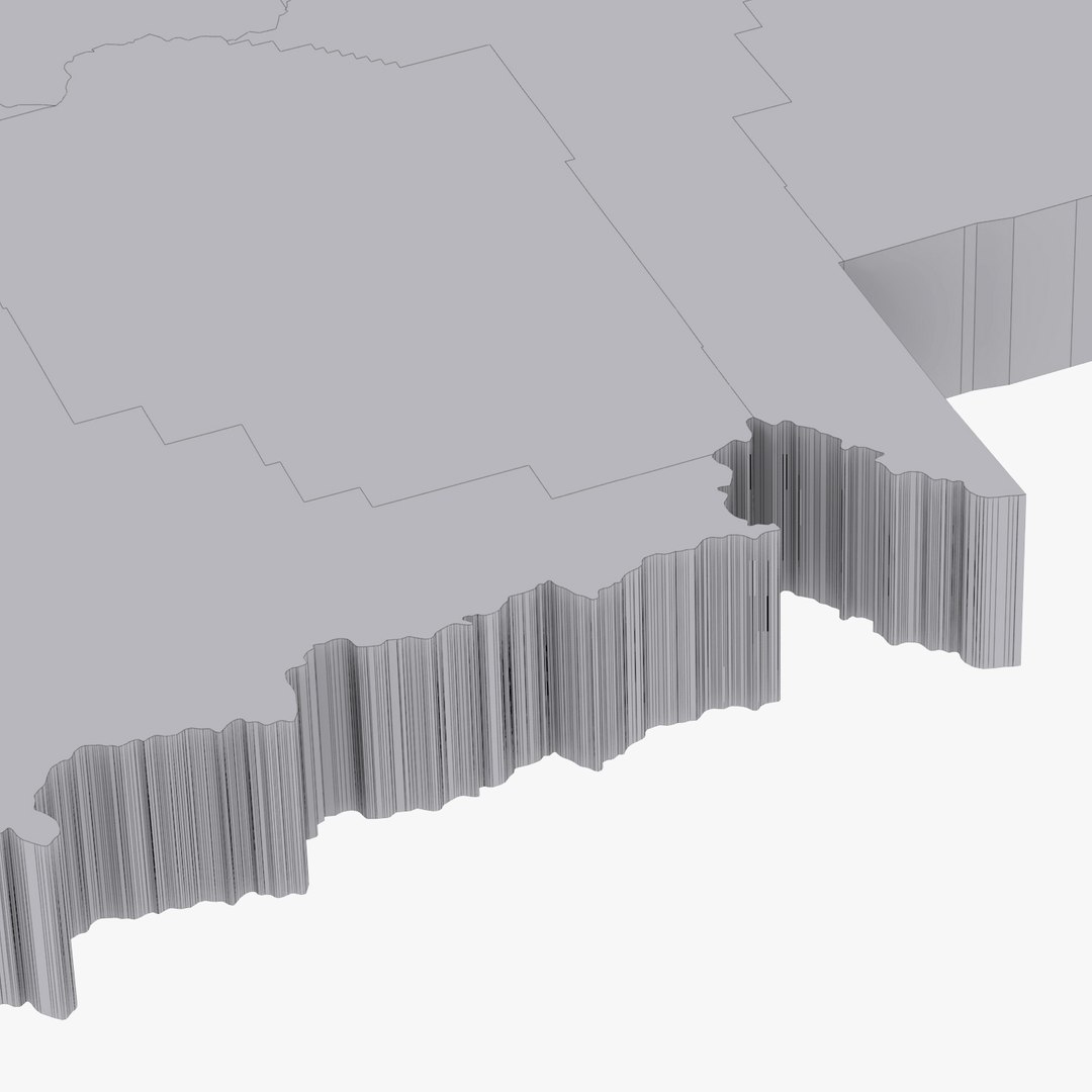 3d counties montana model