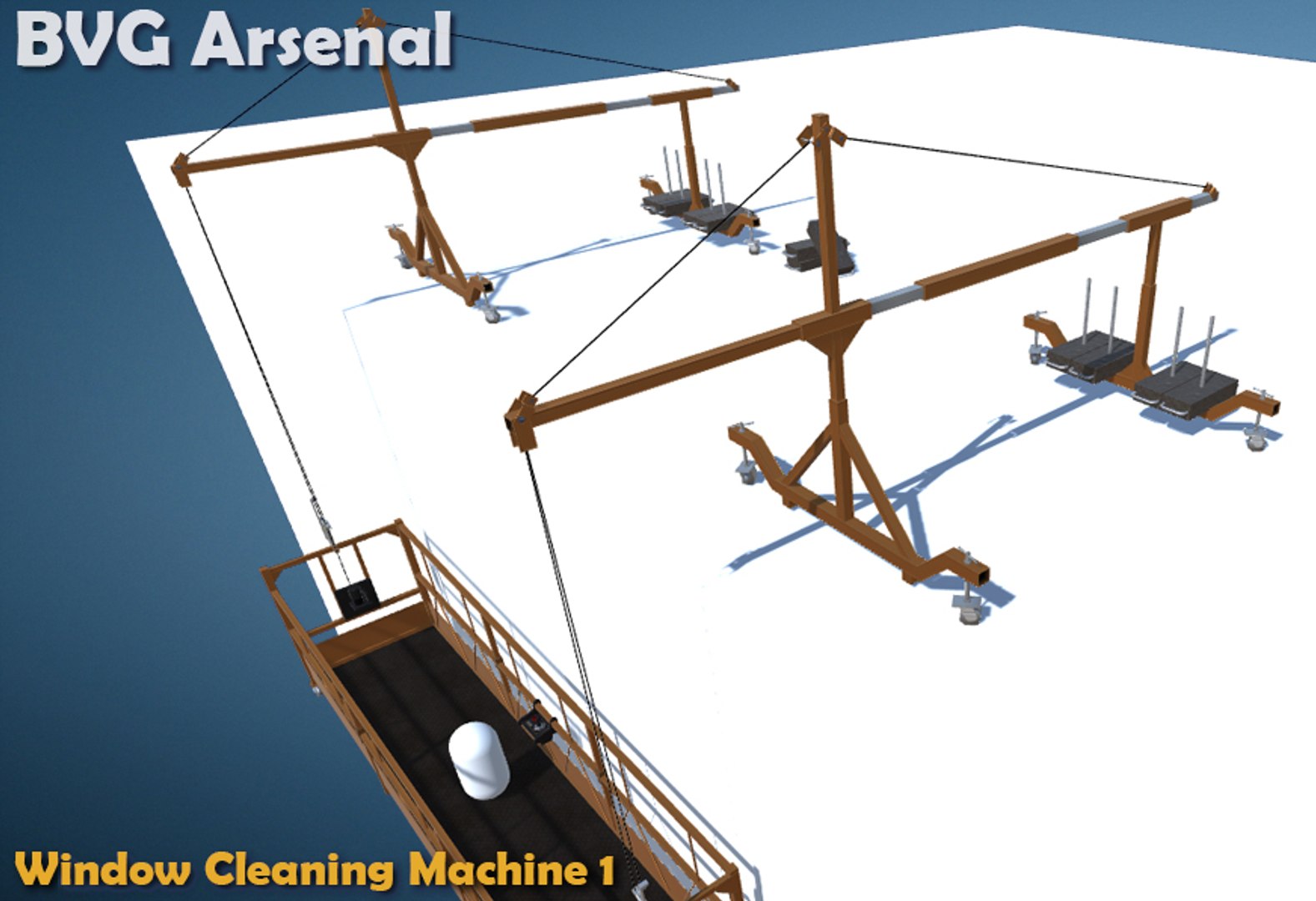 Window Cleaning Machine 3d X