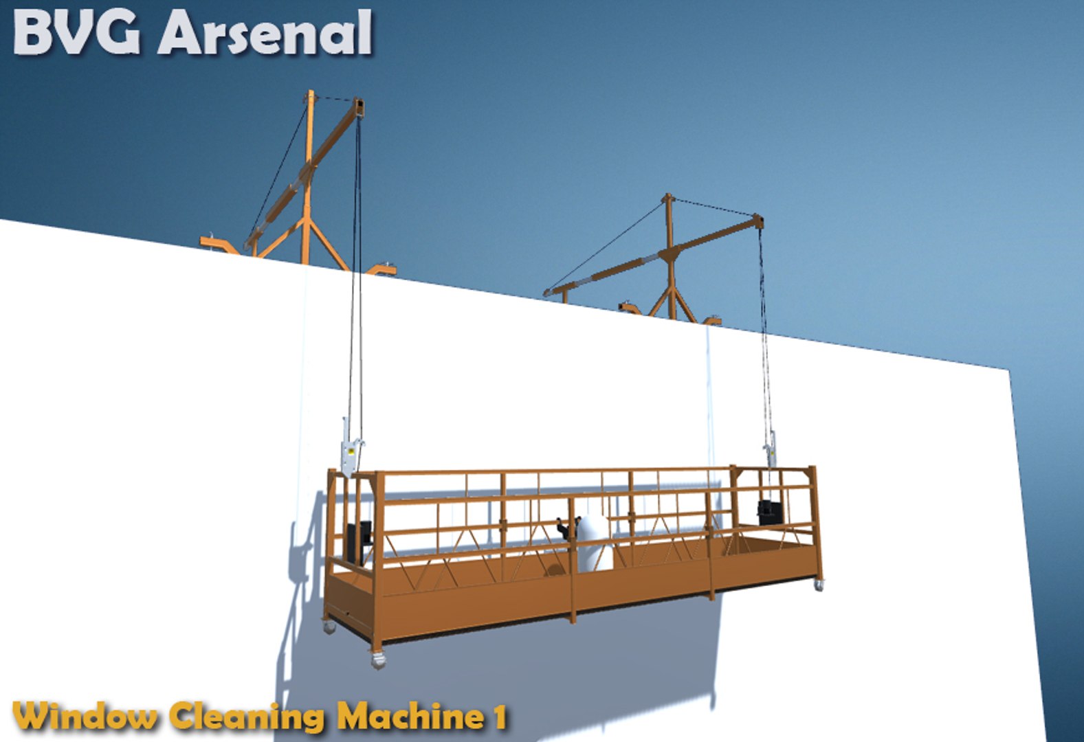 Window Cleaning Machine 3d X