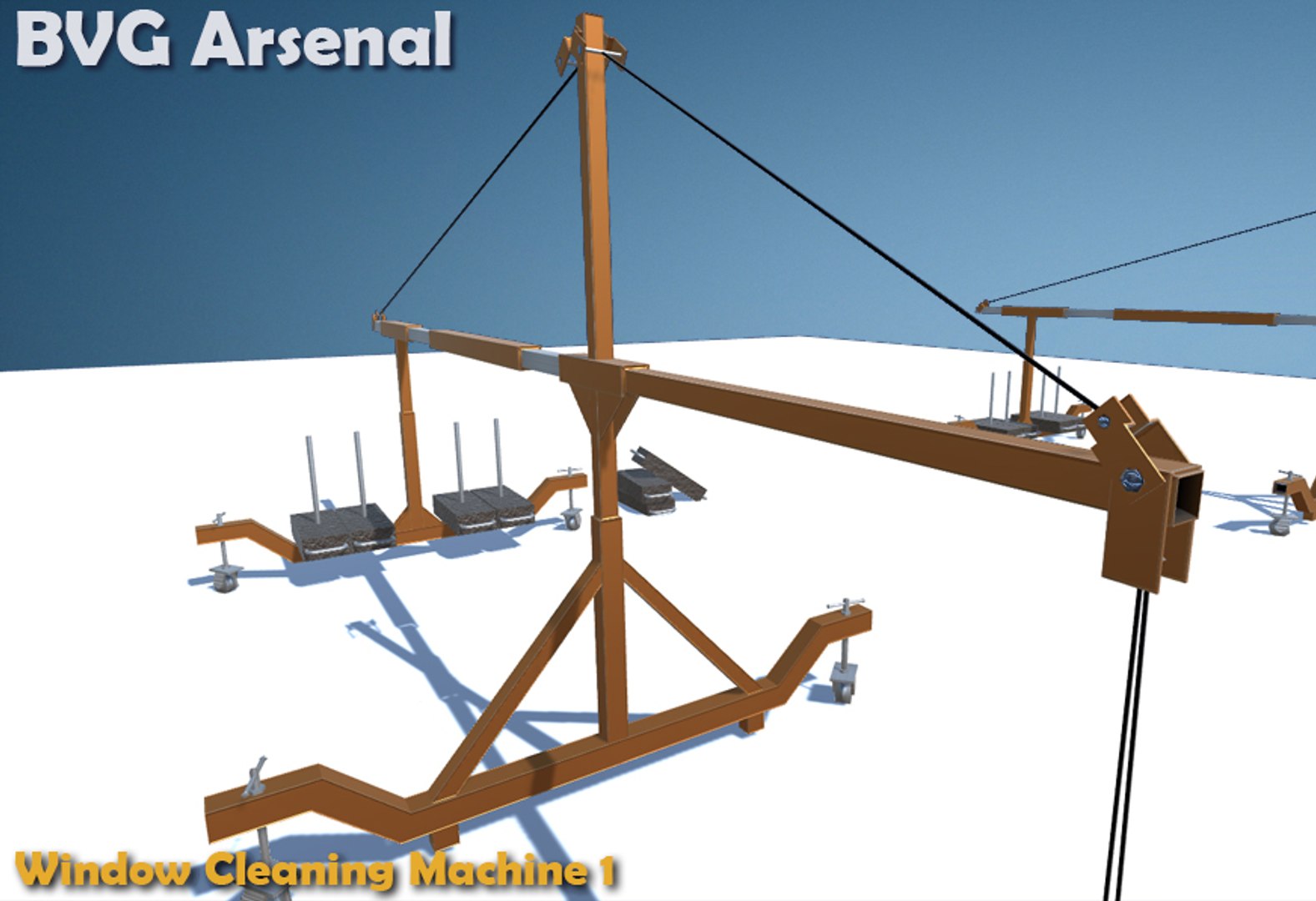 Window Cleaning Machine 3d X