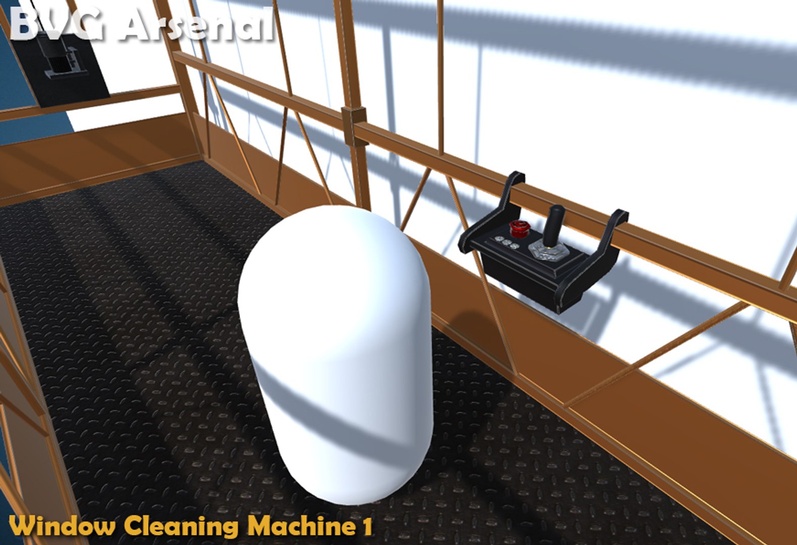 Window Cleaning Machine 3d X