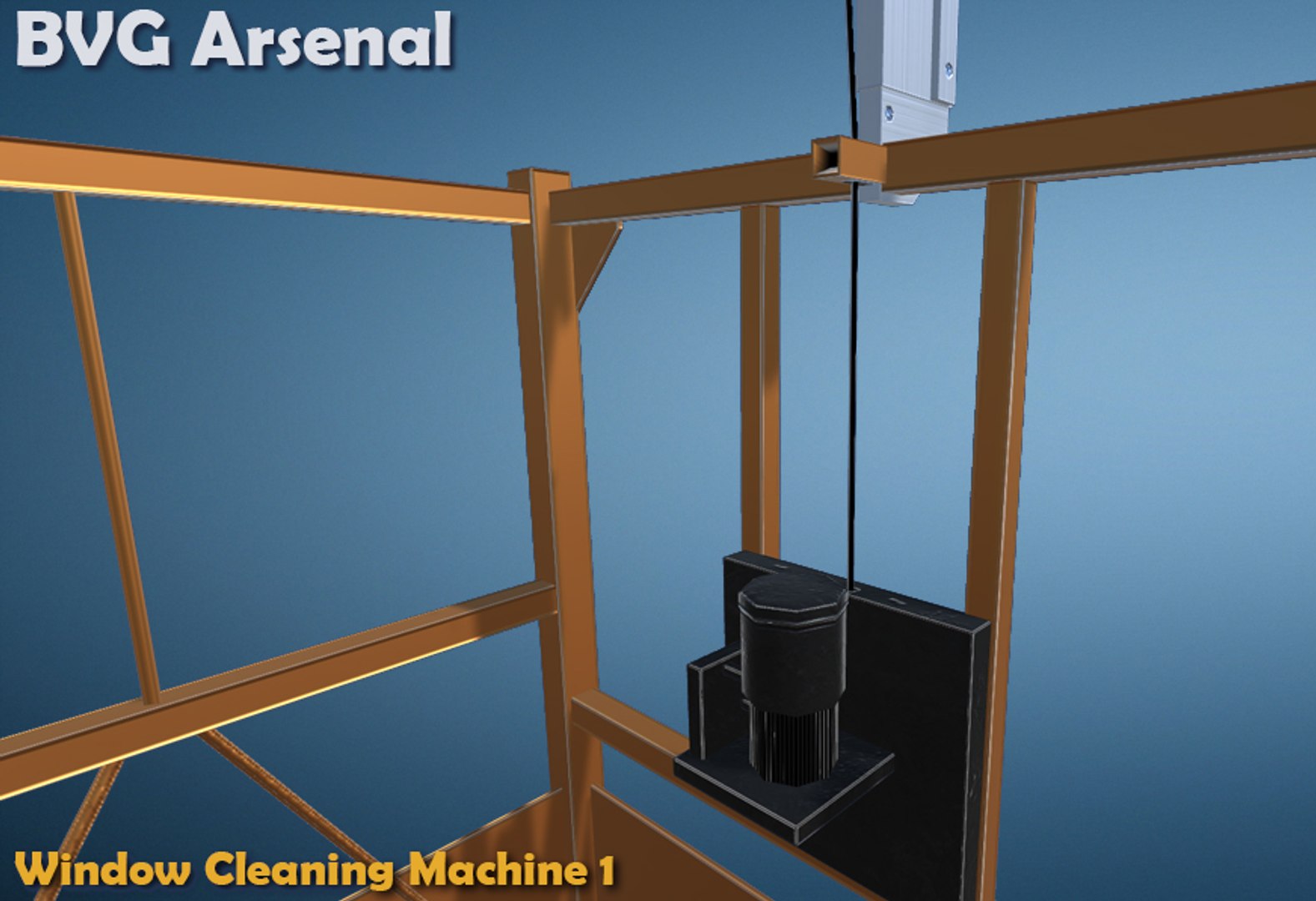 Window Cleaning Machine 3d X