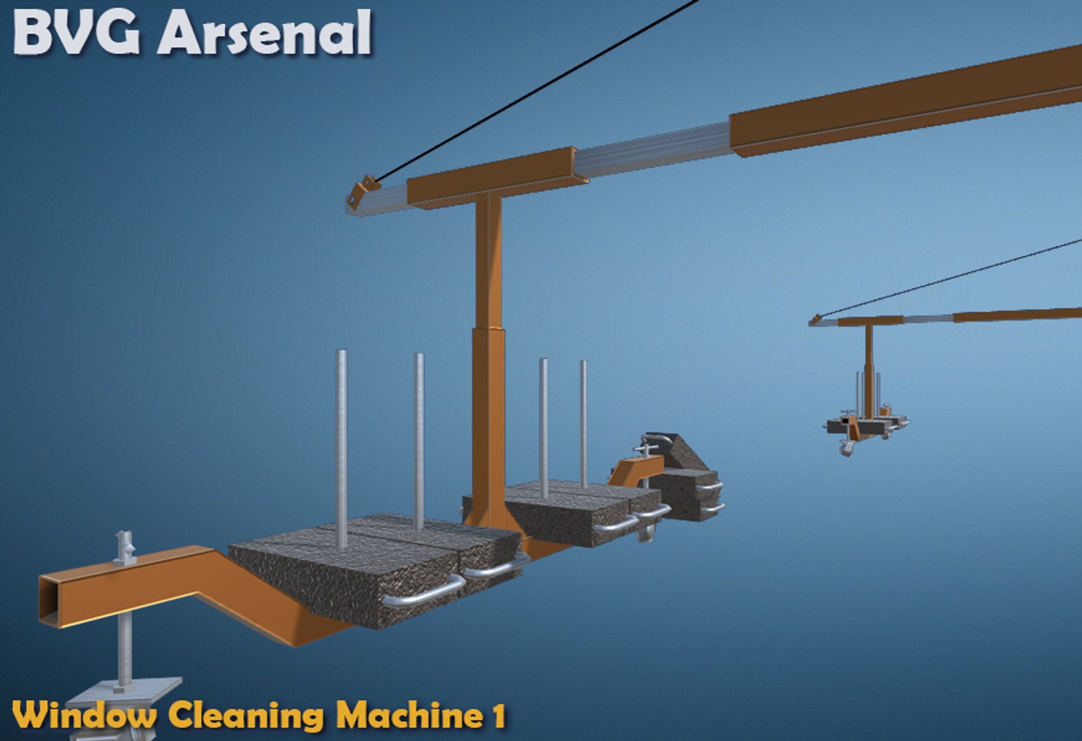 Window Cleaning Machine 3d X