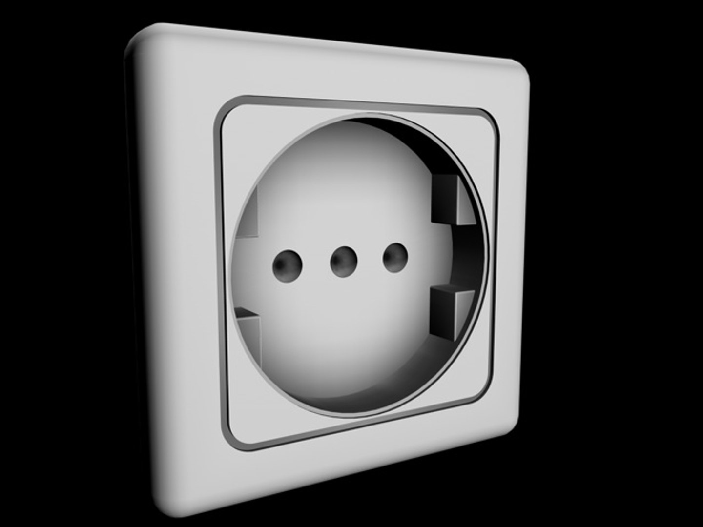 Free 3ds Model Electric Socket