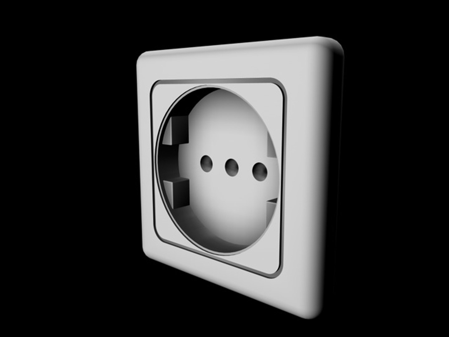 Free 3ds Model Electric Socket