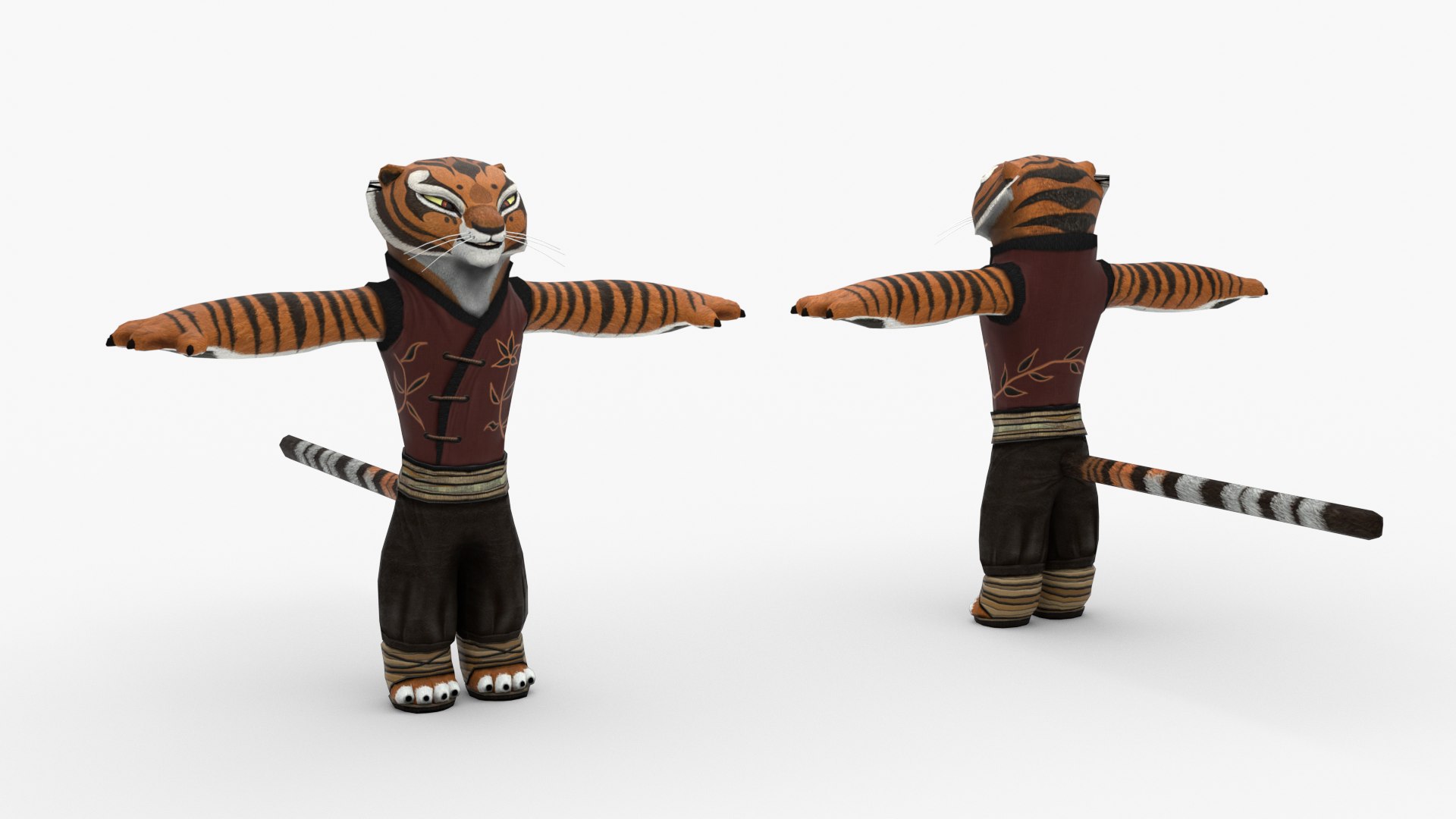 3D Master Tigress Model - TurboSquid 2361598