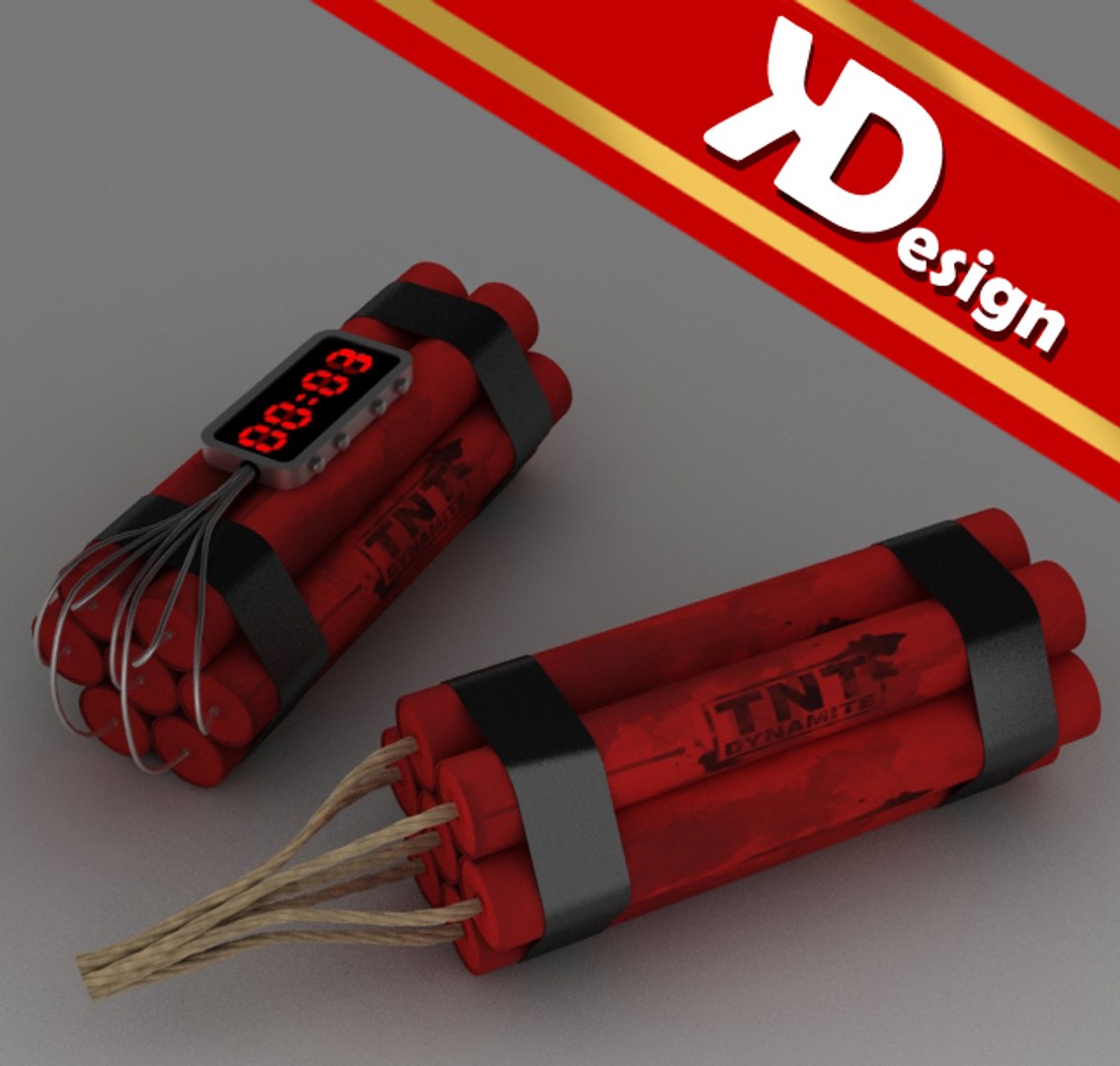 3ds max tnt dynamites