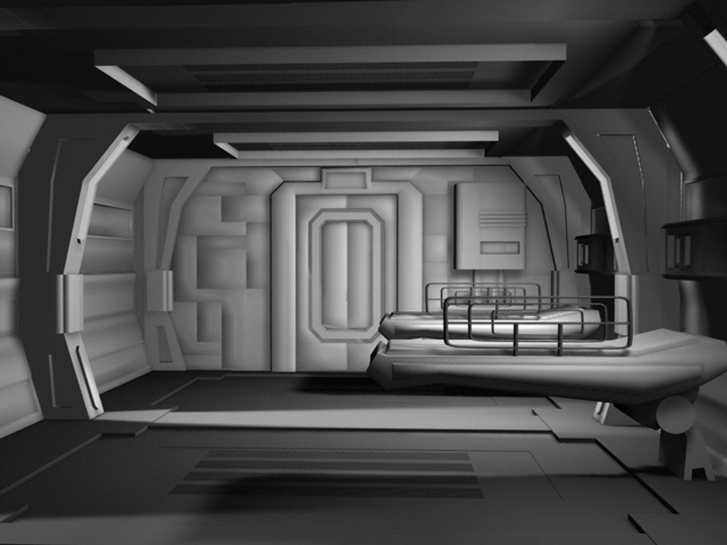 3d Interiors Sets Zipped Model