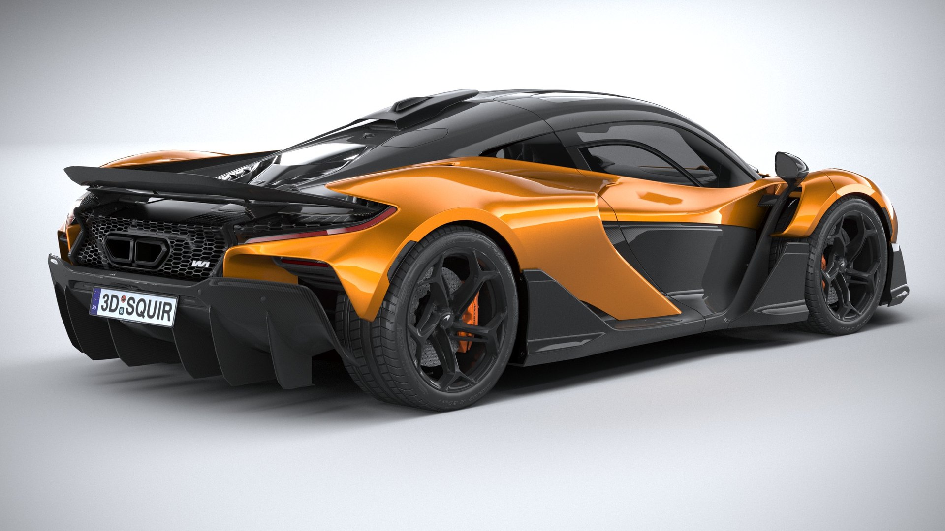 Mclaren W1 2025 LowPoly 3D Model - TurboSquid 2398246