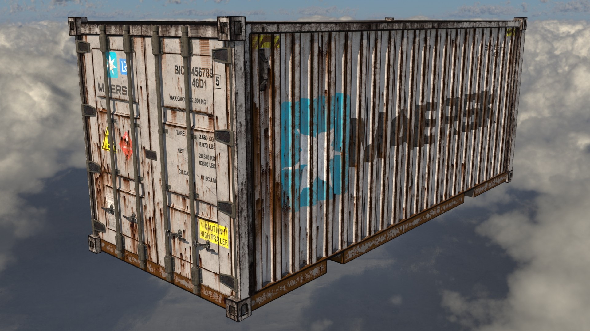 3D Model Shipping Container - TurboSquid 1493421
