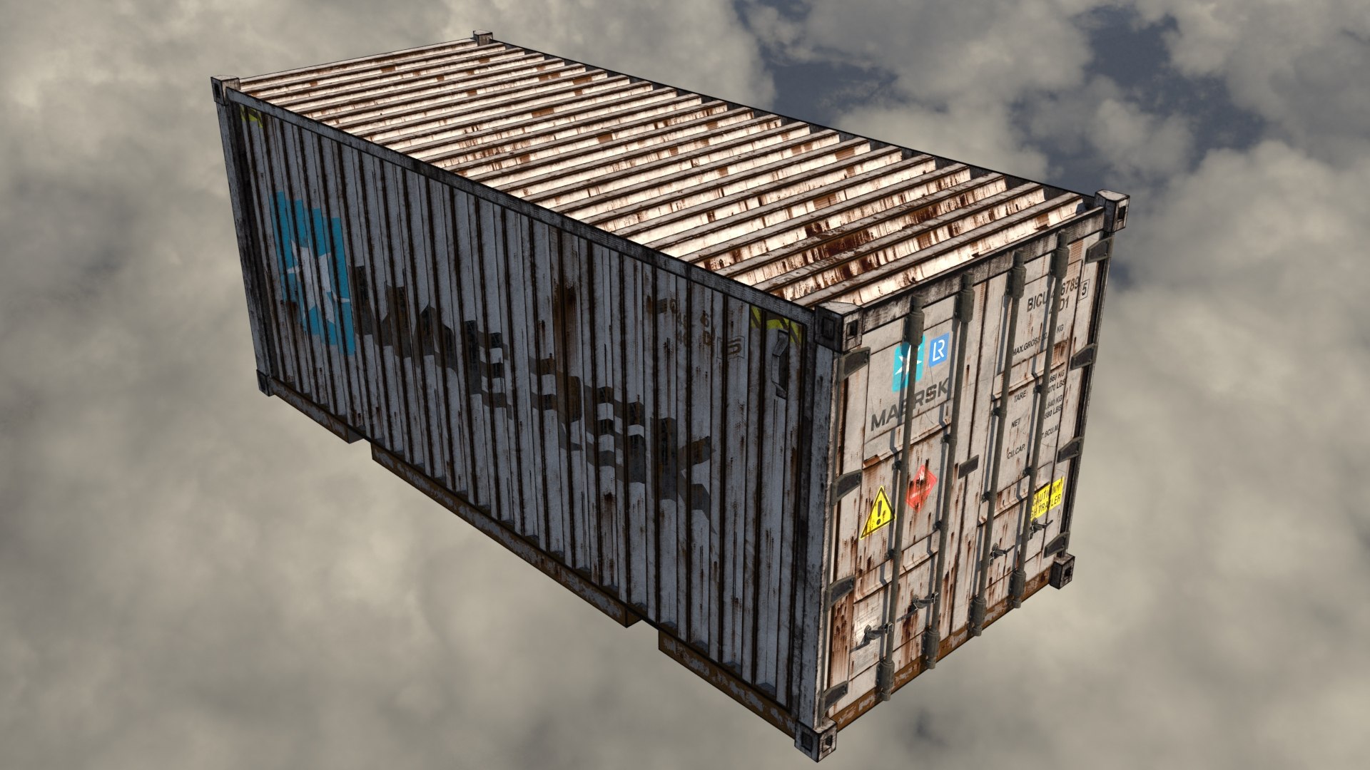 3D Model Shipping Container - TurboSquid 1493421