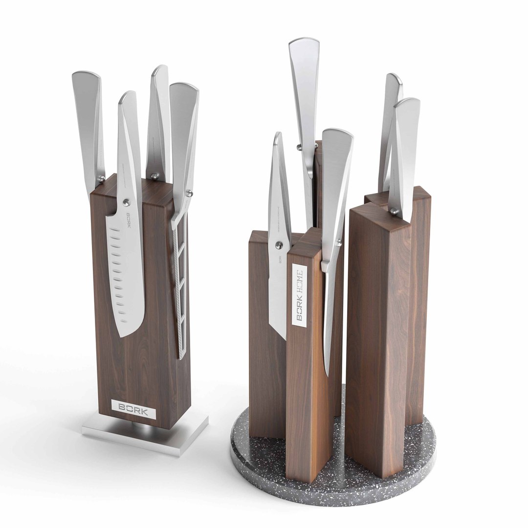 3D Model Bork Knives - TurboSquid 1493584