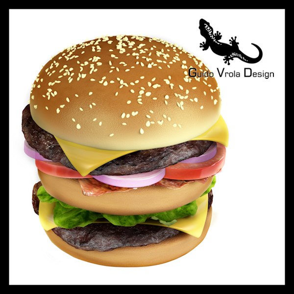 Burger Blender Models for Download | TurboSquid
