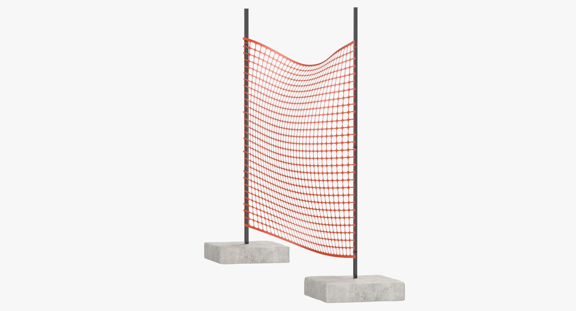 3D Model Safety Netting Short Clean And Dirty - TurboSquid 1864604