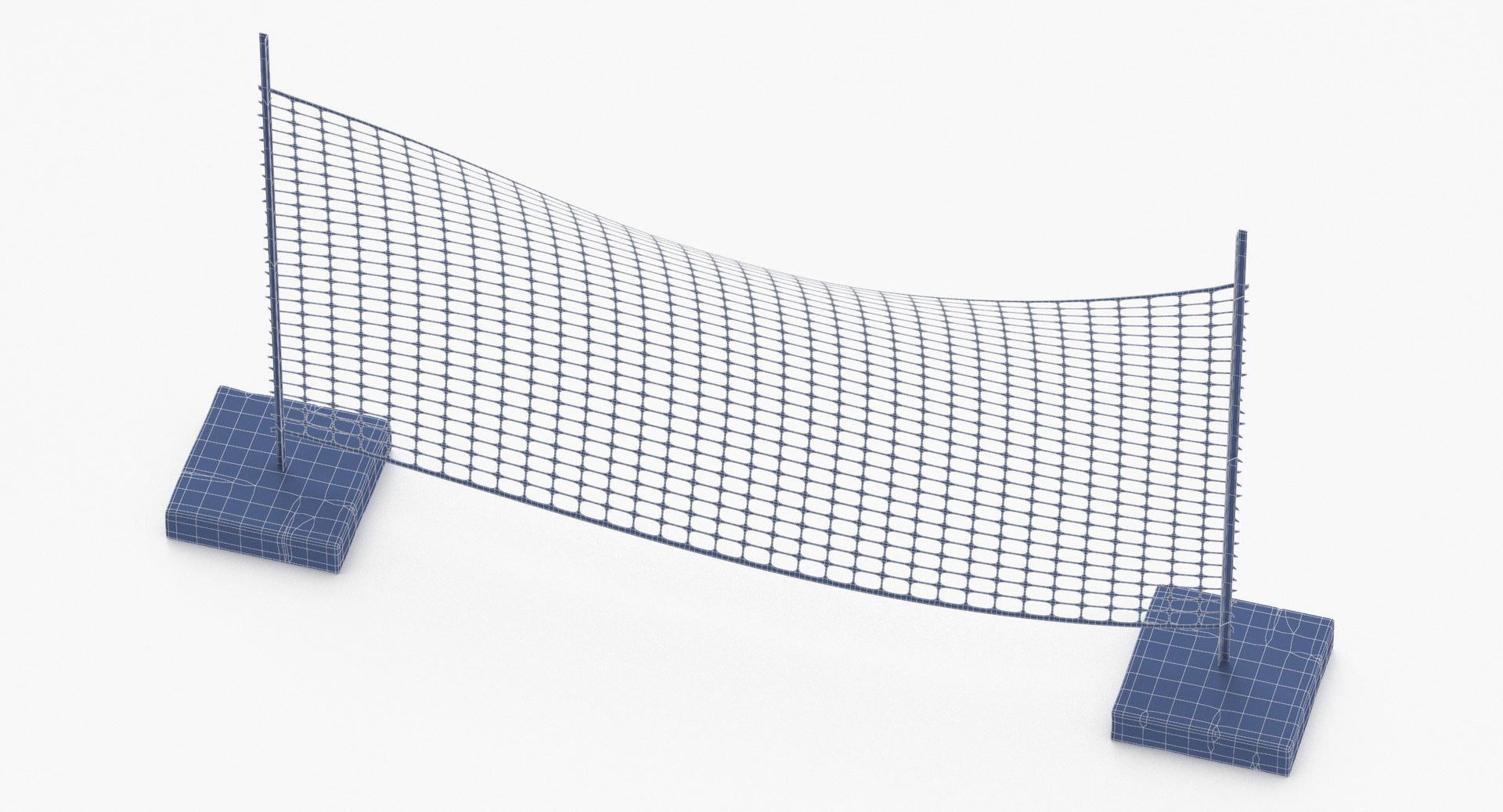 3D Model Safety Netting Short Clean And Dirty - TurboSquid 1864604