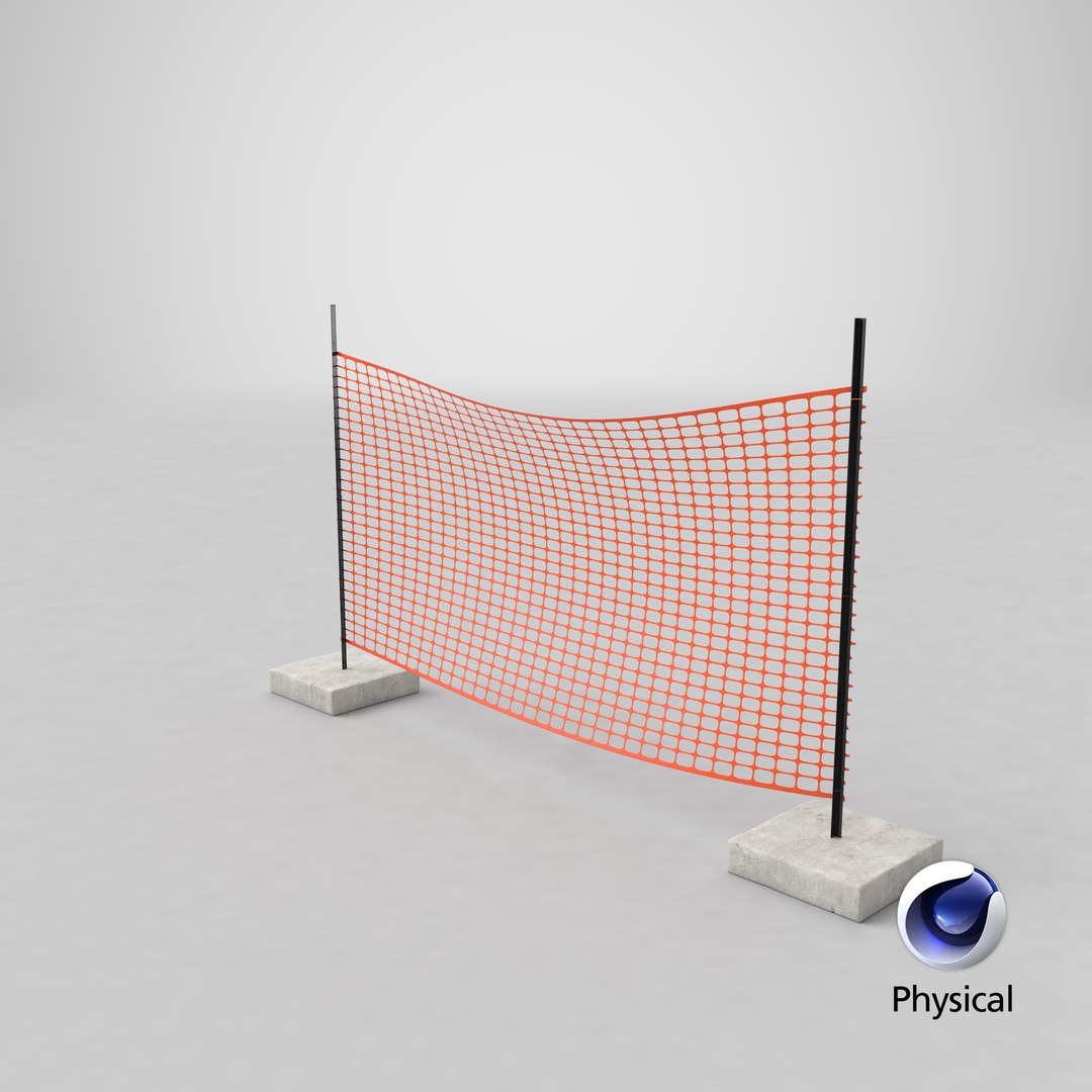 3D Model Safety Netting Short Clean And Dirty - TurboSquid 1864604