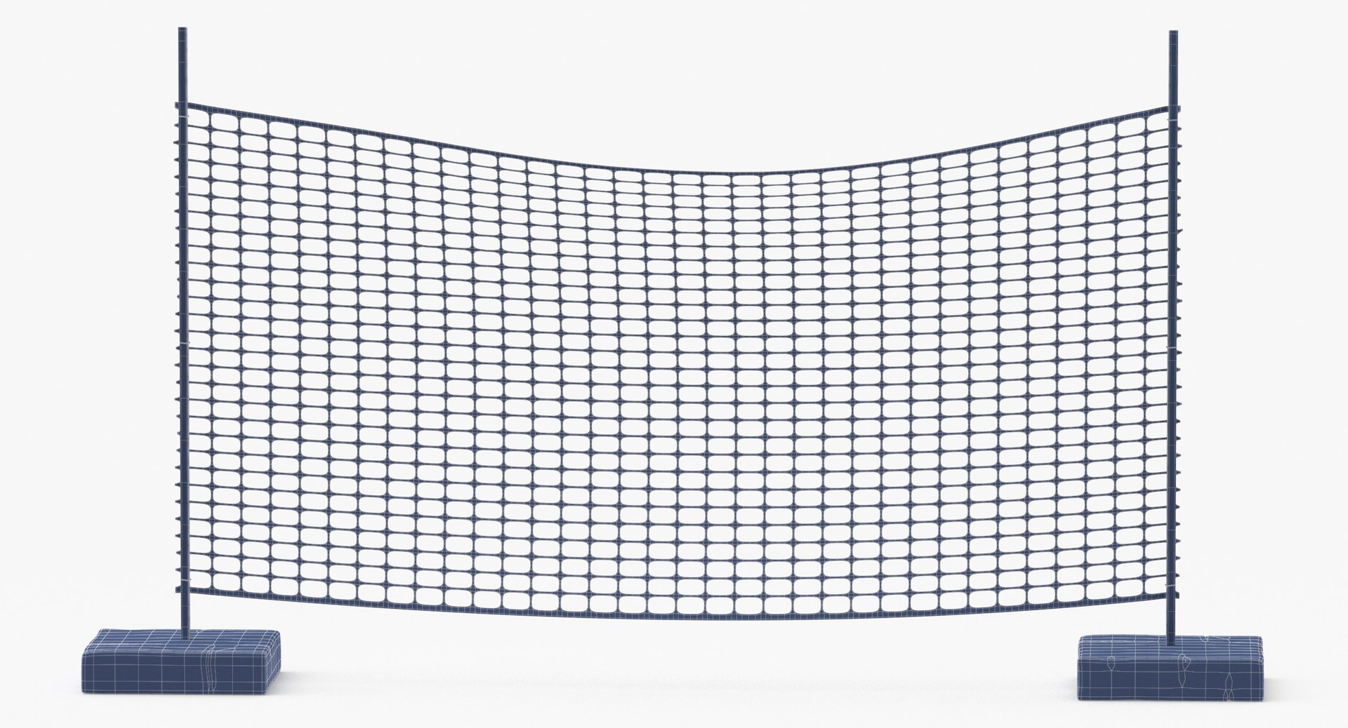 3D Model Safety Netting Short Clean And Dirty - TurboSquid 1864604