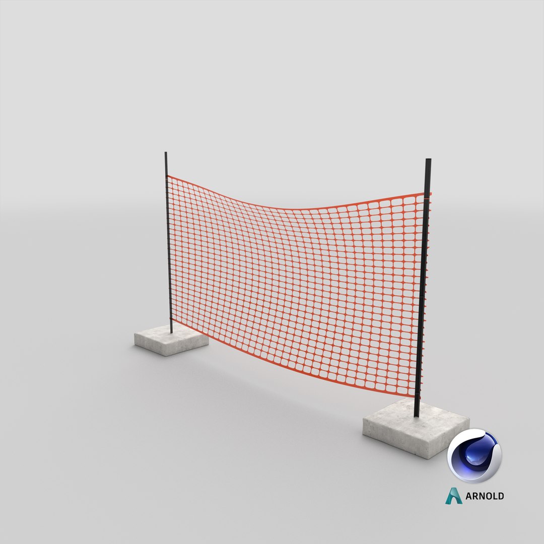 3D Model Safety Netting Short Clean And Dirty - TurboSquid 1864604