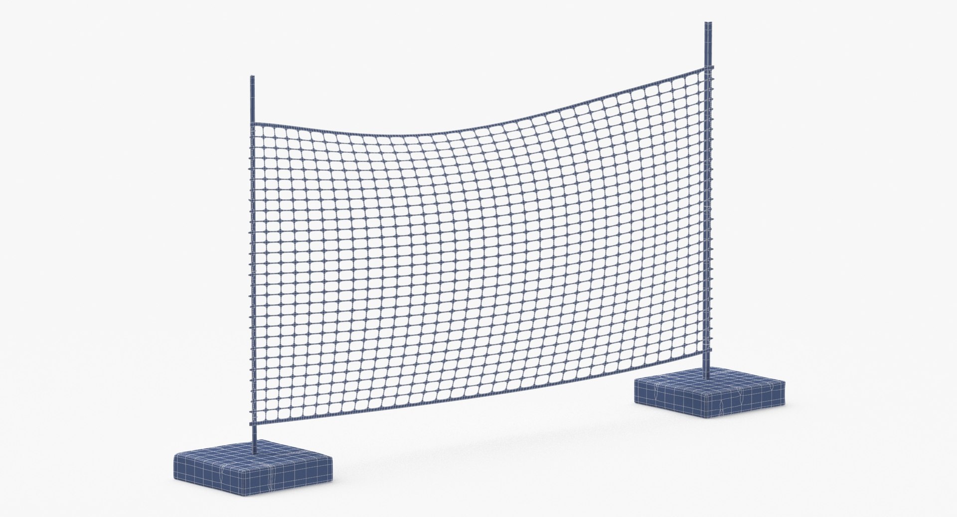 3D Model Safety Netting Short Clean And Dirty - TurboSquid 1864604