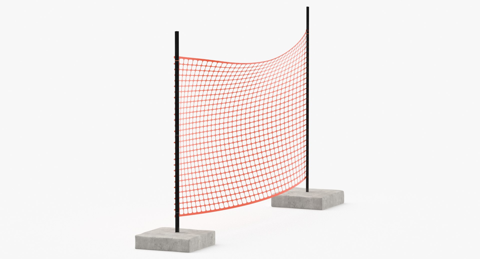3D Model Safety Netting Short Clean And Dirty - TurboSquid 1864604